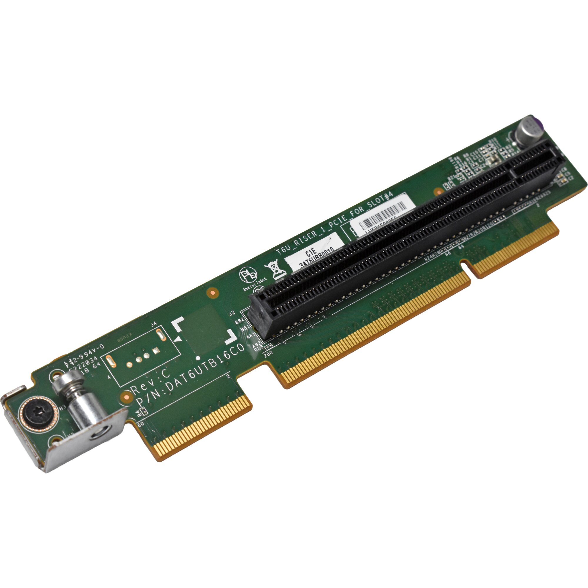 Microsoft 1U Riser Card for Slot 4 PCIe x16 for Microsoft Project ...
