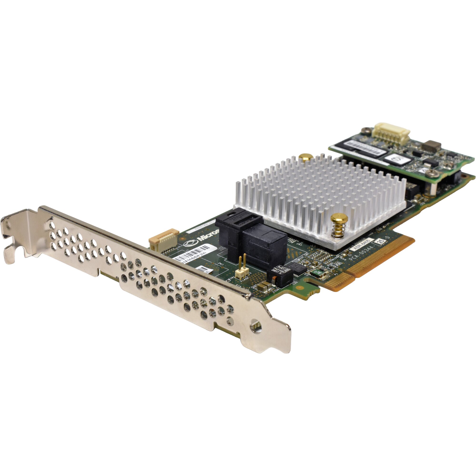 Adaptec ASR-8405 RAID Controller 12Gb/s PCIe x8 1GB + BBU + 4x SATA/SAS ...