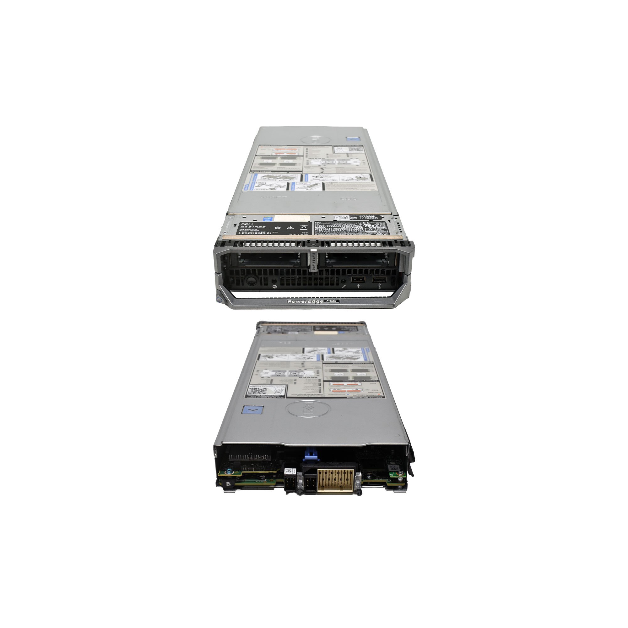 DELL PowerEdge M630 Blade Server no CPU no DDR4 RAM 2x Kühler 4x 1,8 Zoll