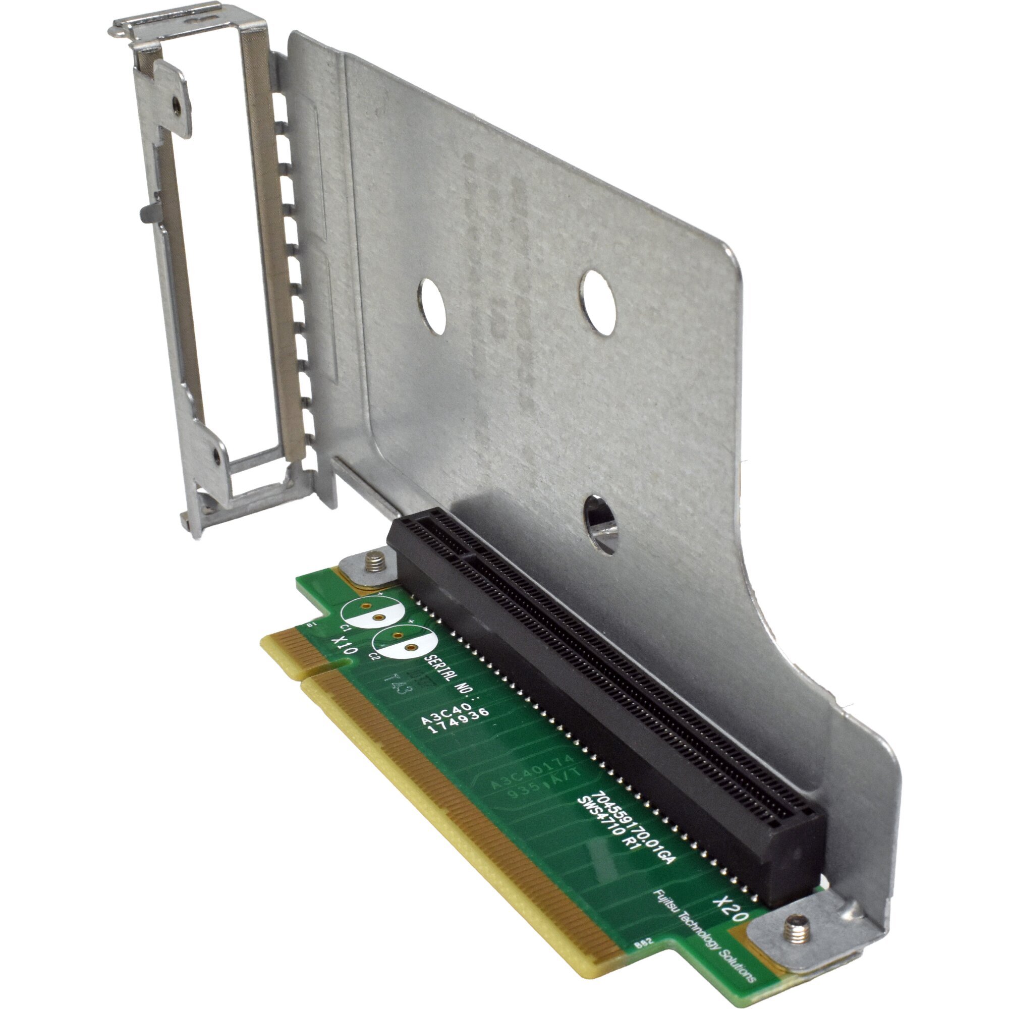 Fujitsu Riser Module/Card A3C40174936 PCIe 3.0 x16 for RX2510 M1 RX2530 ...
