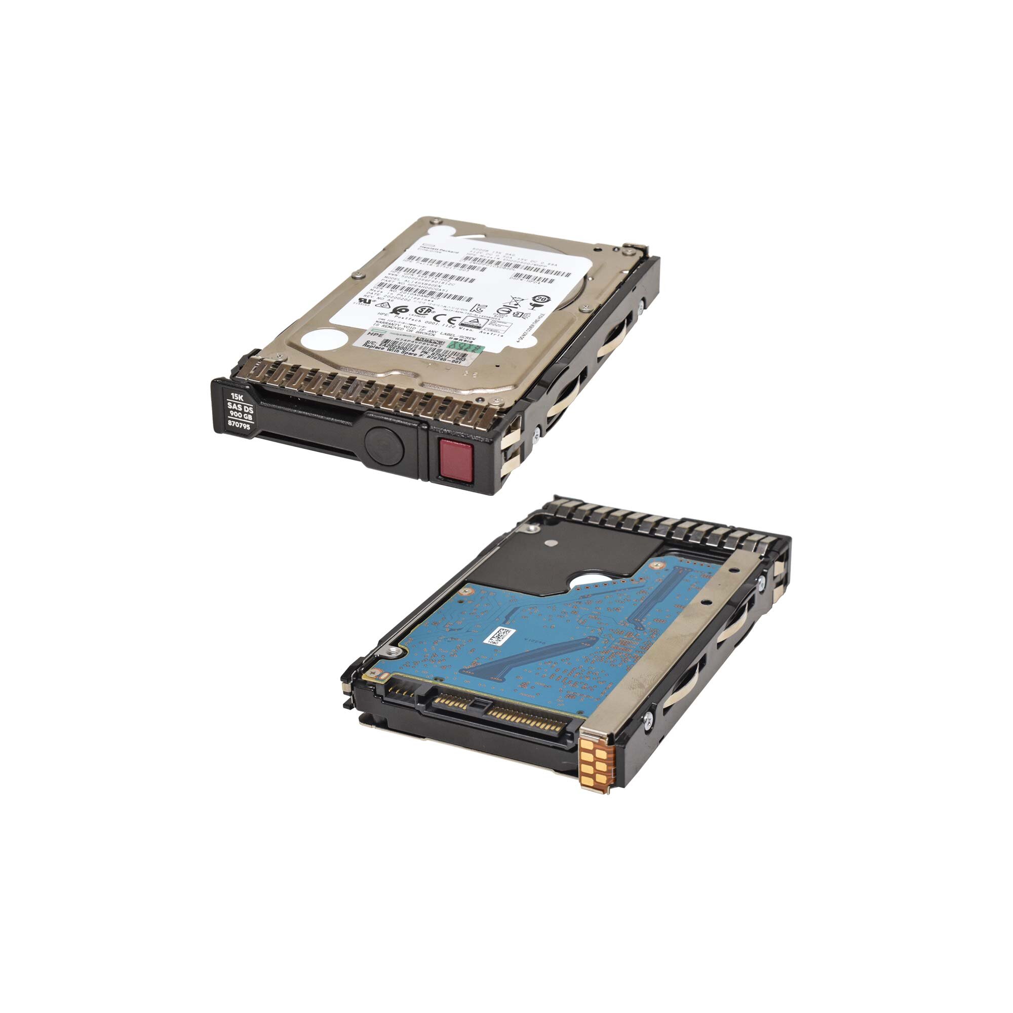 HP Toshiba 900GB 2.5" 15K 12G SAS HDD AL14SXB90EN 870795-001 +Caddy
