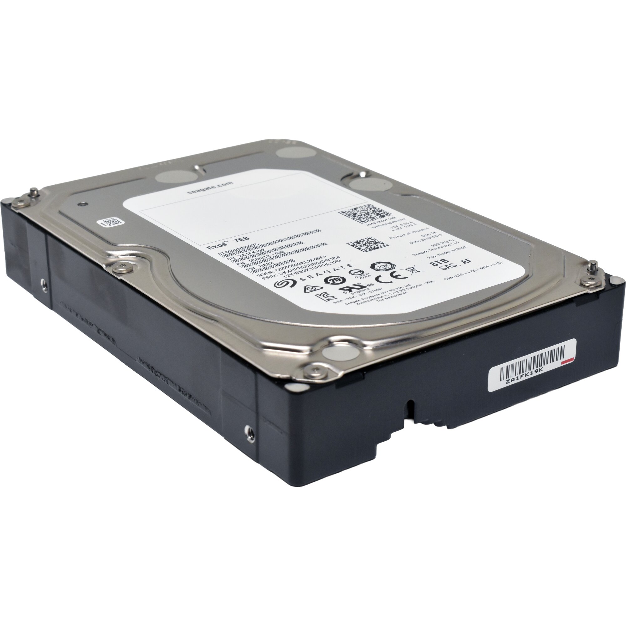 Seagate Exos 7E8 8TB 3.5" 7.2K 12G SAS SED HDD ST8000NM0075 1RM212-038 ...