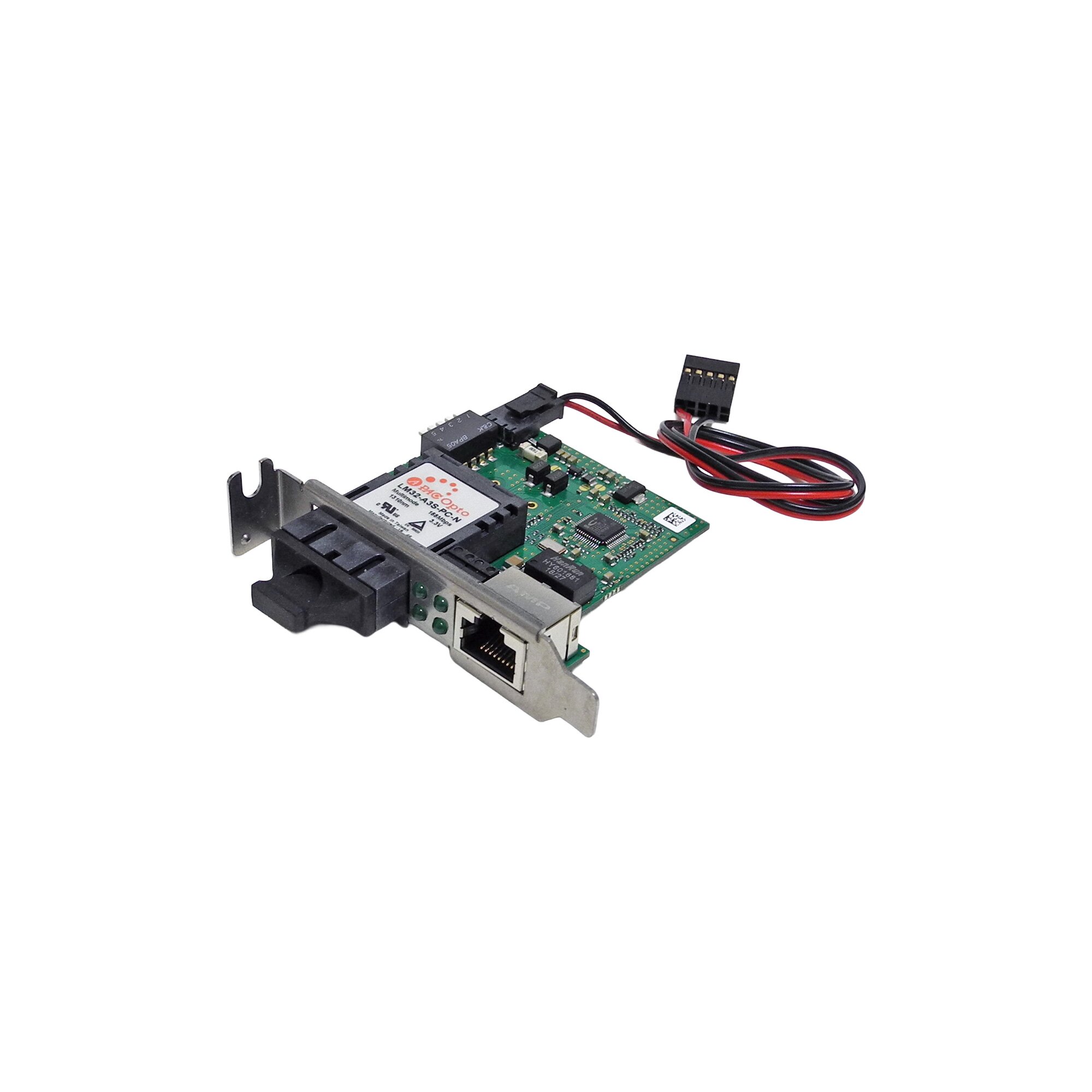Microsens MS484160USB-LP Fast Ethernet Bridge PC Card 10/100Base-TX ...
