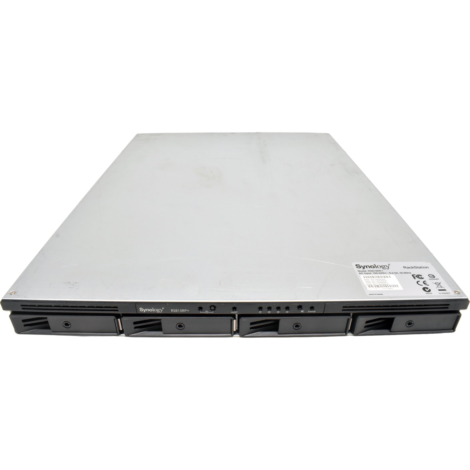 Synology RS815RP+ NAS Rack Station Intel Atom C2538 CPU 2GB DDR3 Ohne ...