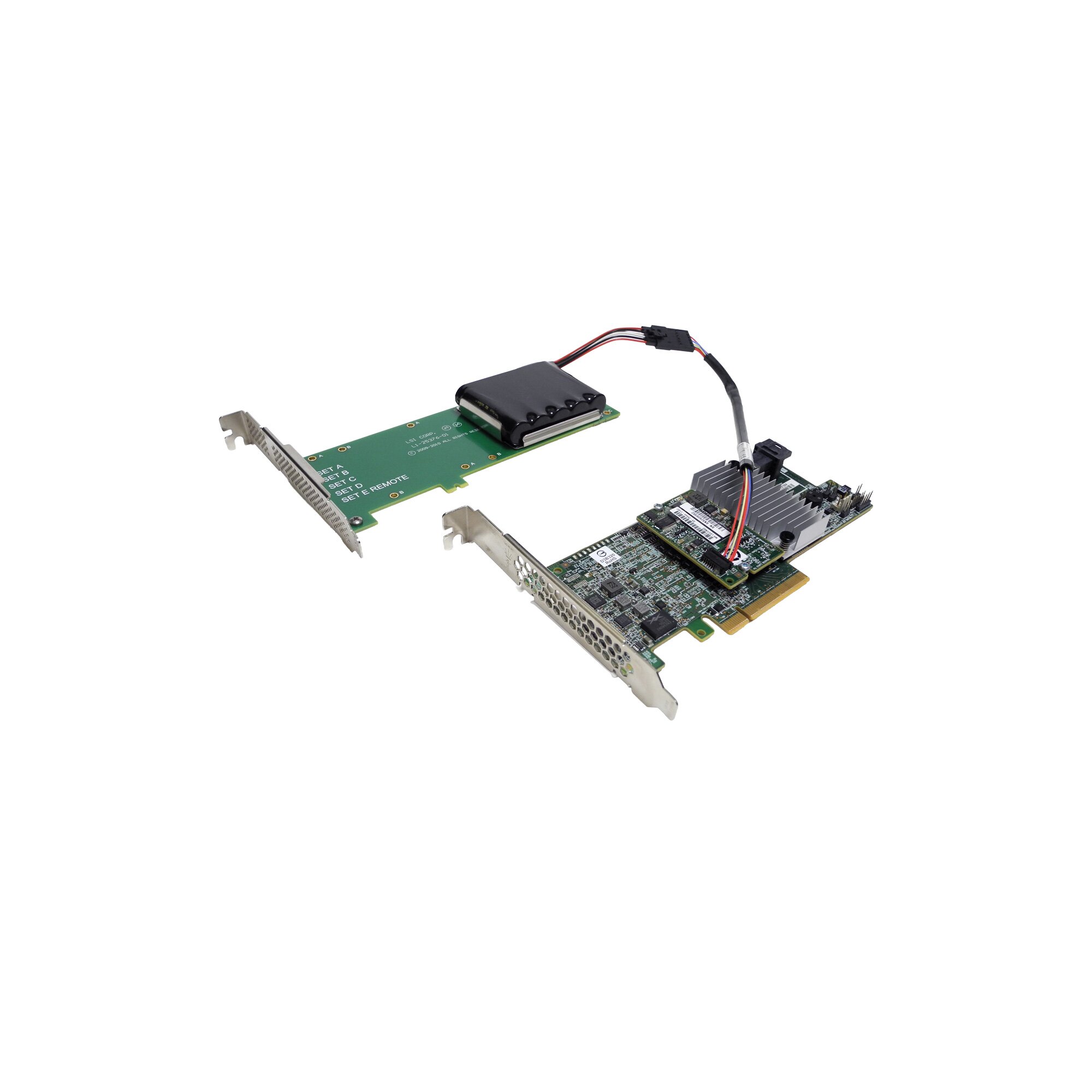 LSI MegaRAID SAS 9361-4i 4-Port 12G RAID Controller PCle x8 +MR ...