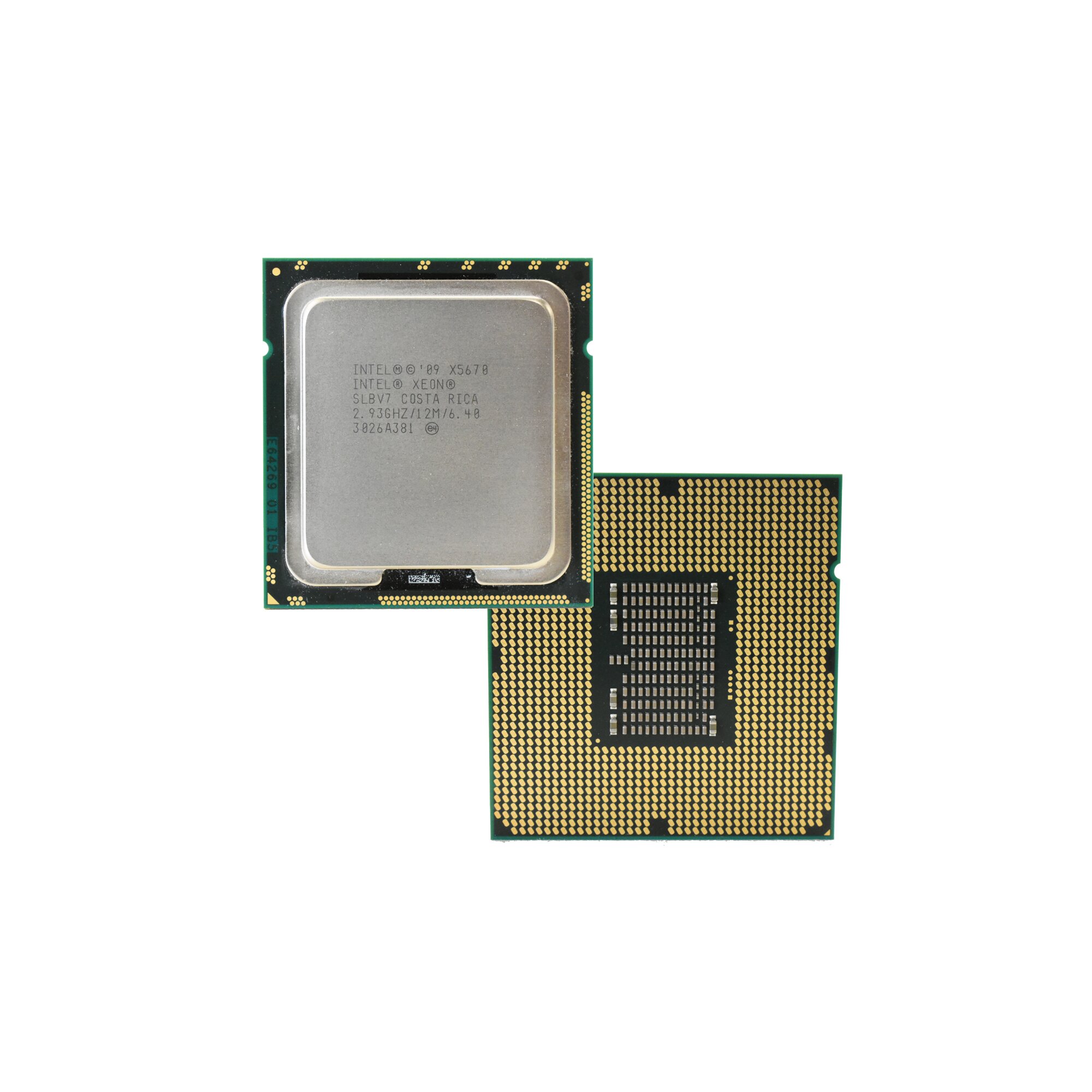 Intel Xeon Processor X5670 12MB Cache, 2.93 GHz Six Core FC LGA 1366 P ...