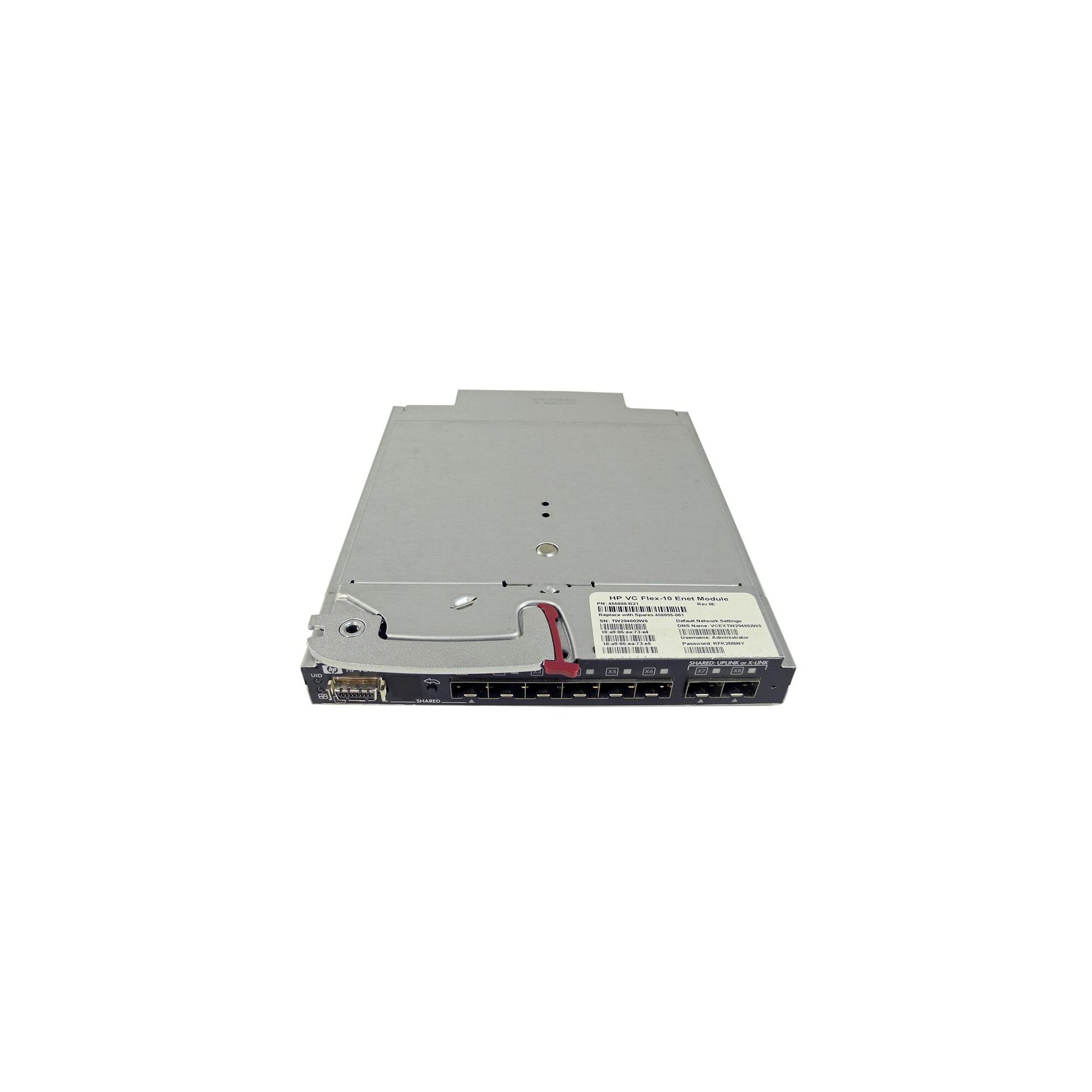 HP Switch VC Flex-10 10Gb Ethernet Module BladeSystem c-Class - 455880 ...