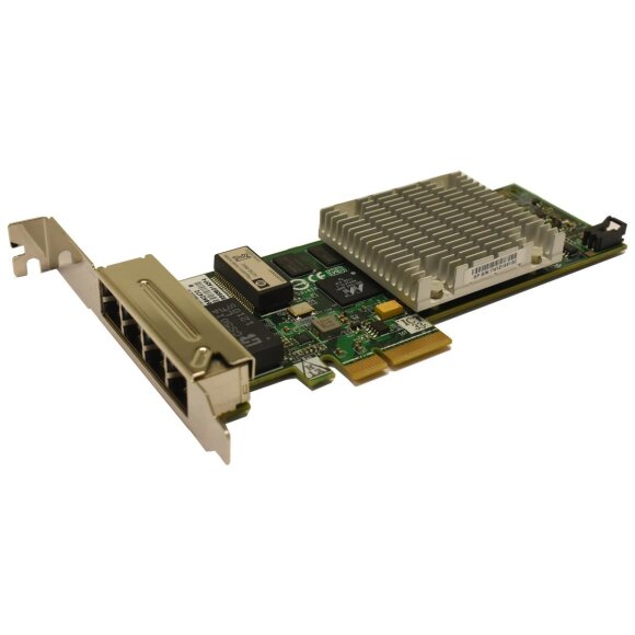 HP NC375T Quad Port PCIe Gigabit Server Adapter P/N 539931-001 491176 ...