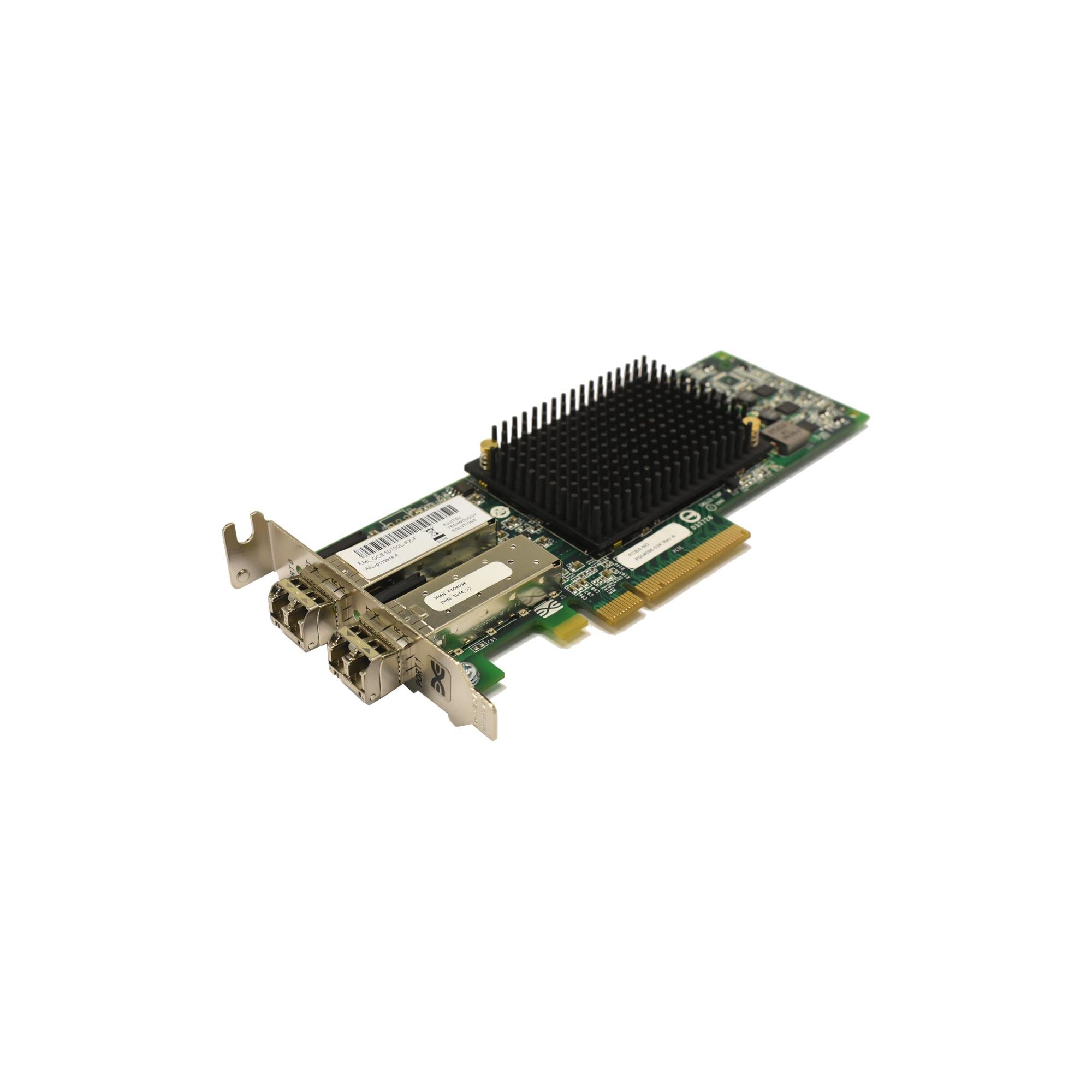 Fujitsu Dual-Port 10GbE SFP+ PCIe x8 FC Adapter A3C40115318 OCE10102L ...