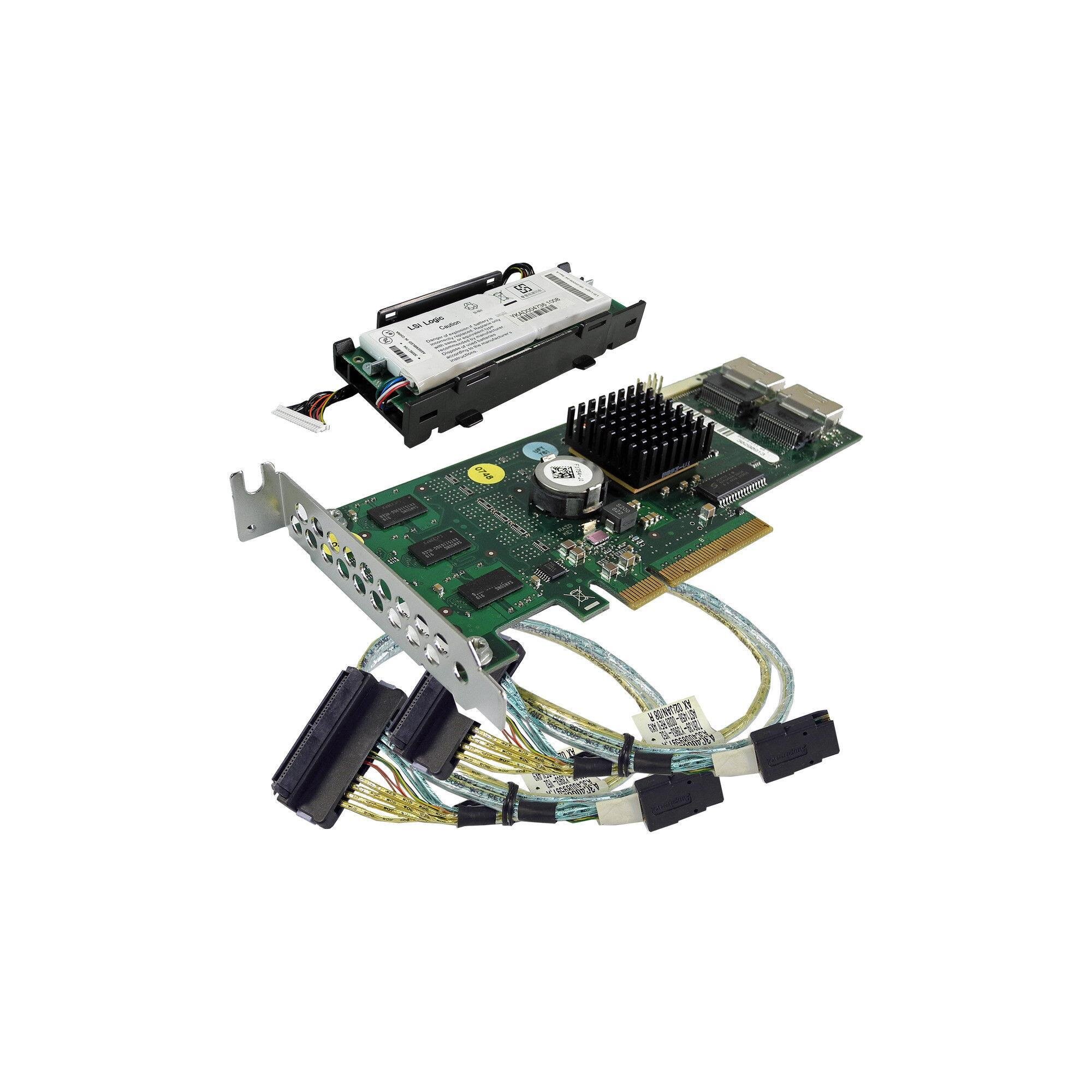 Fujitsu Primergy PCIe x8 SAS RAID Controller D2516-D11 GS1 + SAS Kabel ...