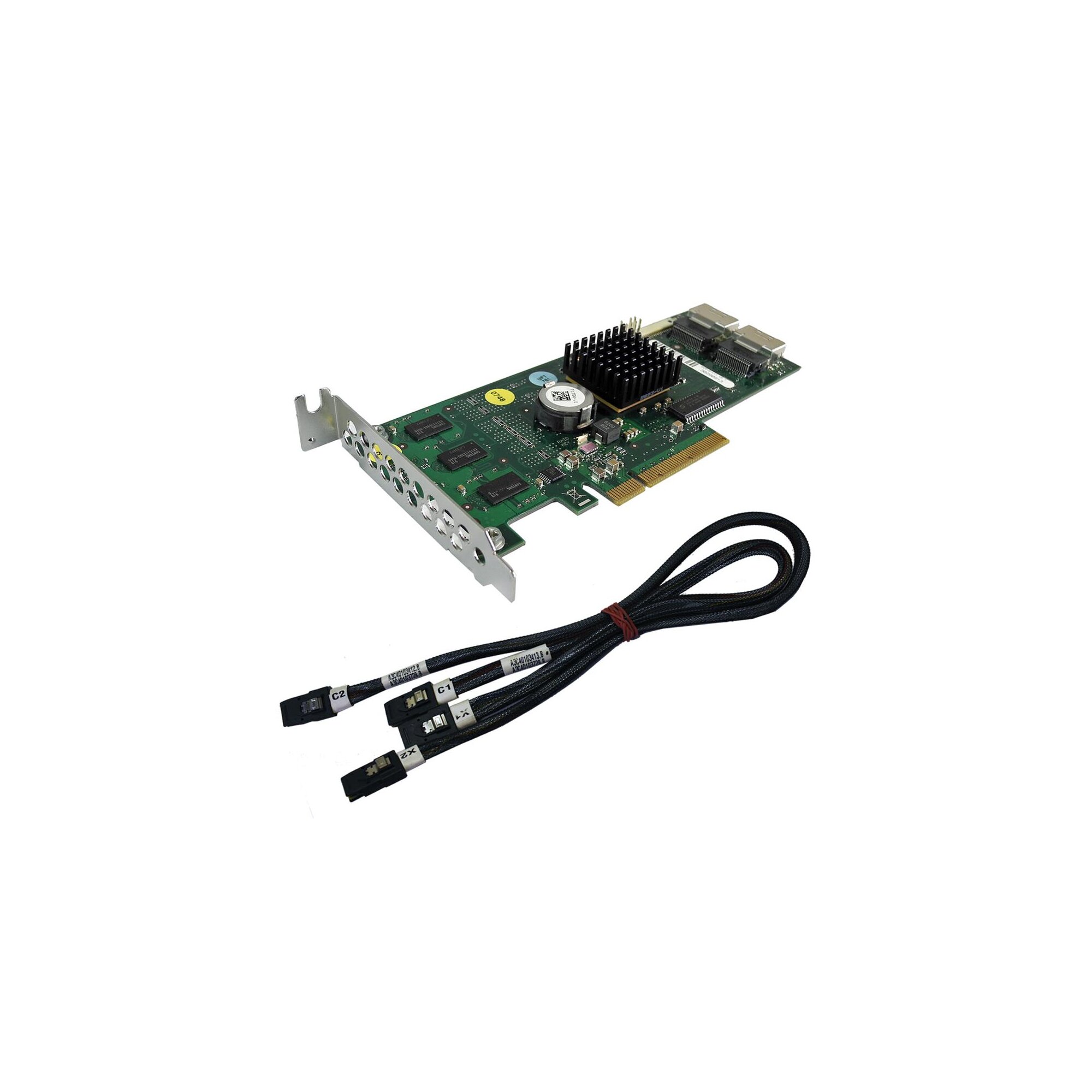 Fujitsu Primergy PCIe x8 SAS RAID Controller D2516-C11 GS1 + SAS Kabel ...