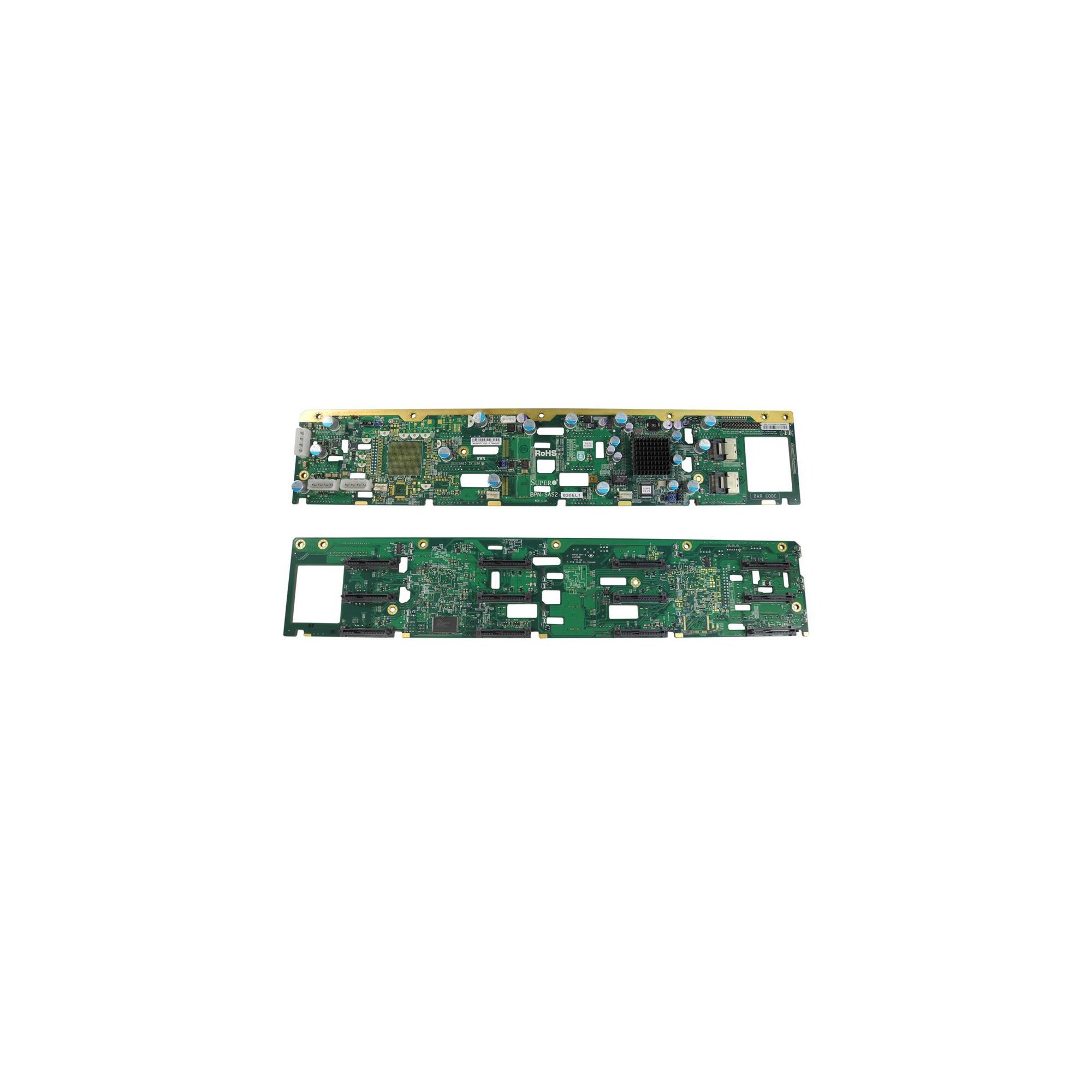 Supermicro Backplane BPN-SAS2-826EL1 12-Port SAS/SATA for SC826E16 ...