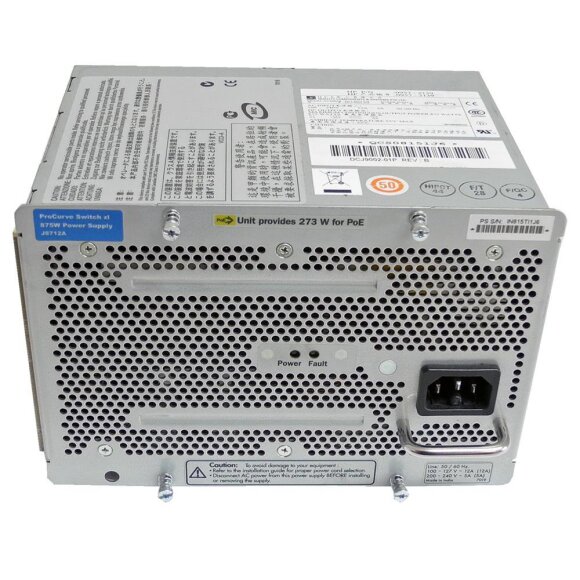 HP ProCurve zl 875W PoE Netzteil J8712A for 5400zl Series Switches PN ...