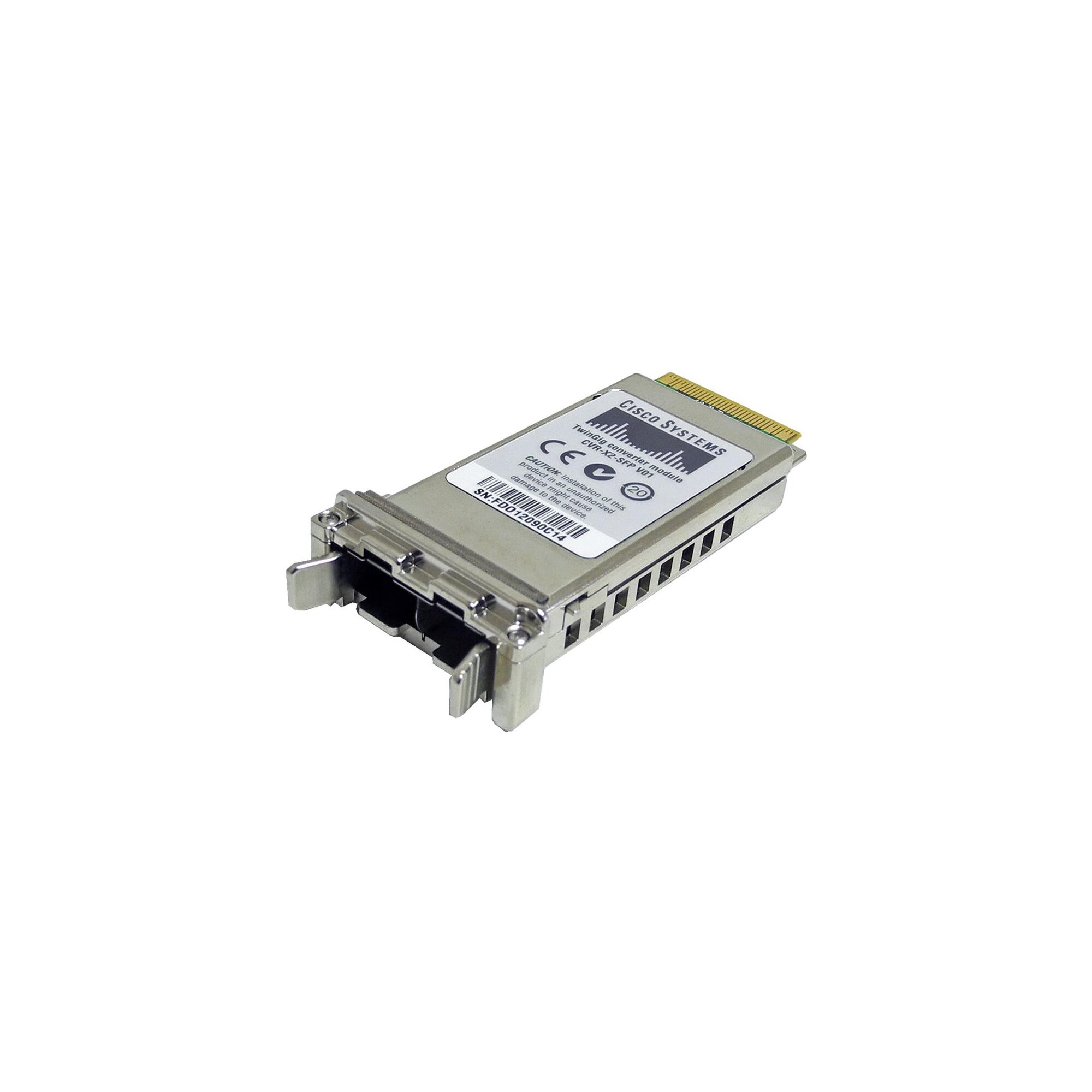 Original Cisco TwinGig CVR-X2-SFP V01 Converter Module PN COUIAF9CAA ...