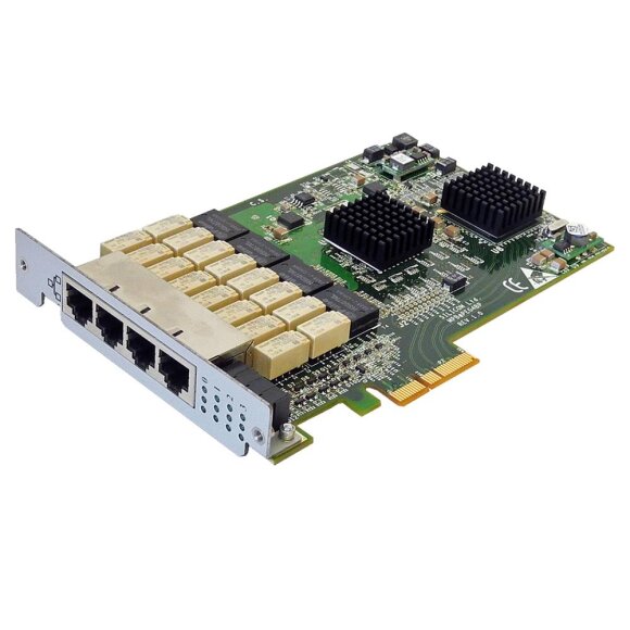 Silicom PEG4PT-BC2 Quad Port Gigabit Ethernet PCIe x4 Bypass Server Adapter - Piospartslap