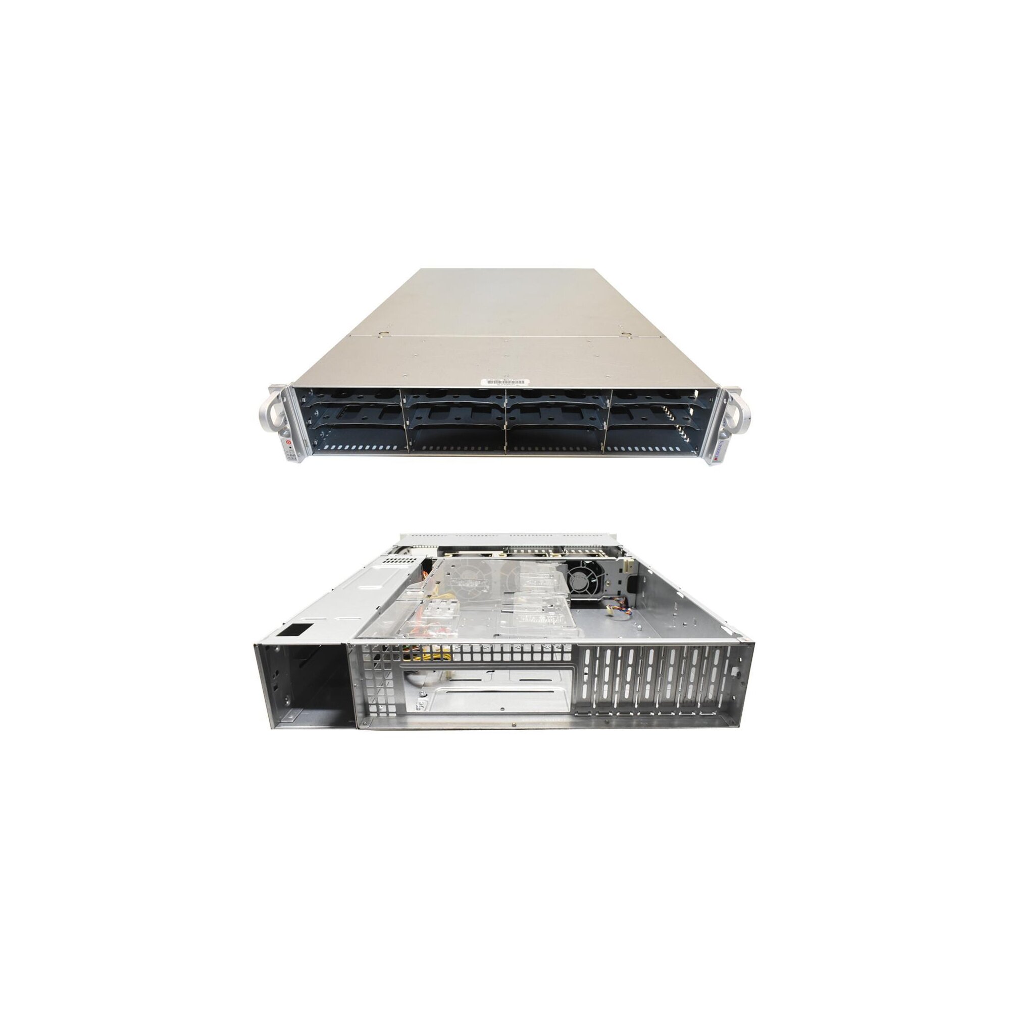 Supermicro CSE-826 2U Chassis 12x 3,5 Zoll HDD Backplane SAS2-826EL1 3x ...