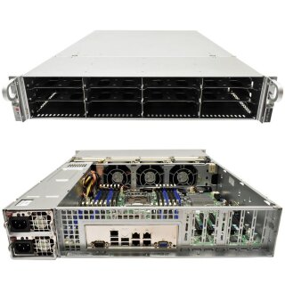 Supermicro CSE-826 2U Rack Server Mainboard X9DRi-LN4F+ Rev 1.20A ...