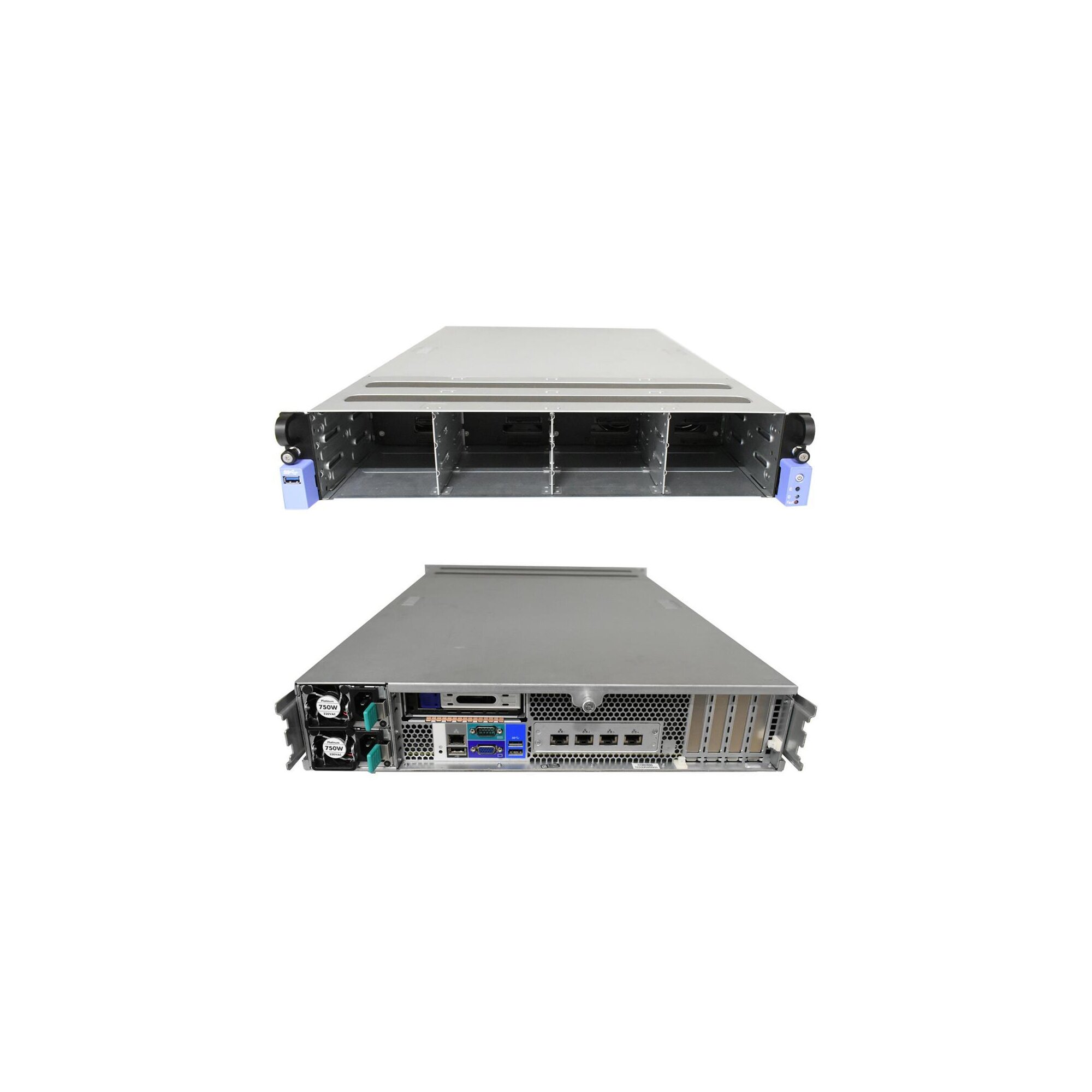 Tyan Rack 2U Server TN71-BP012 1x IBM POWER8 10-Core CPU 2,926 GHz 2x ...