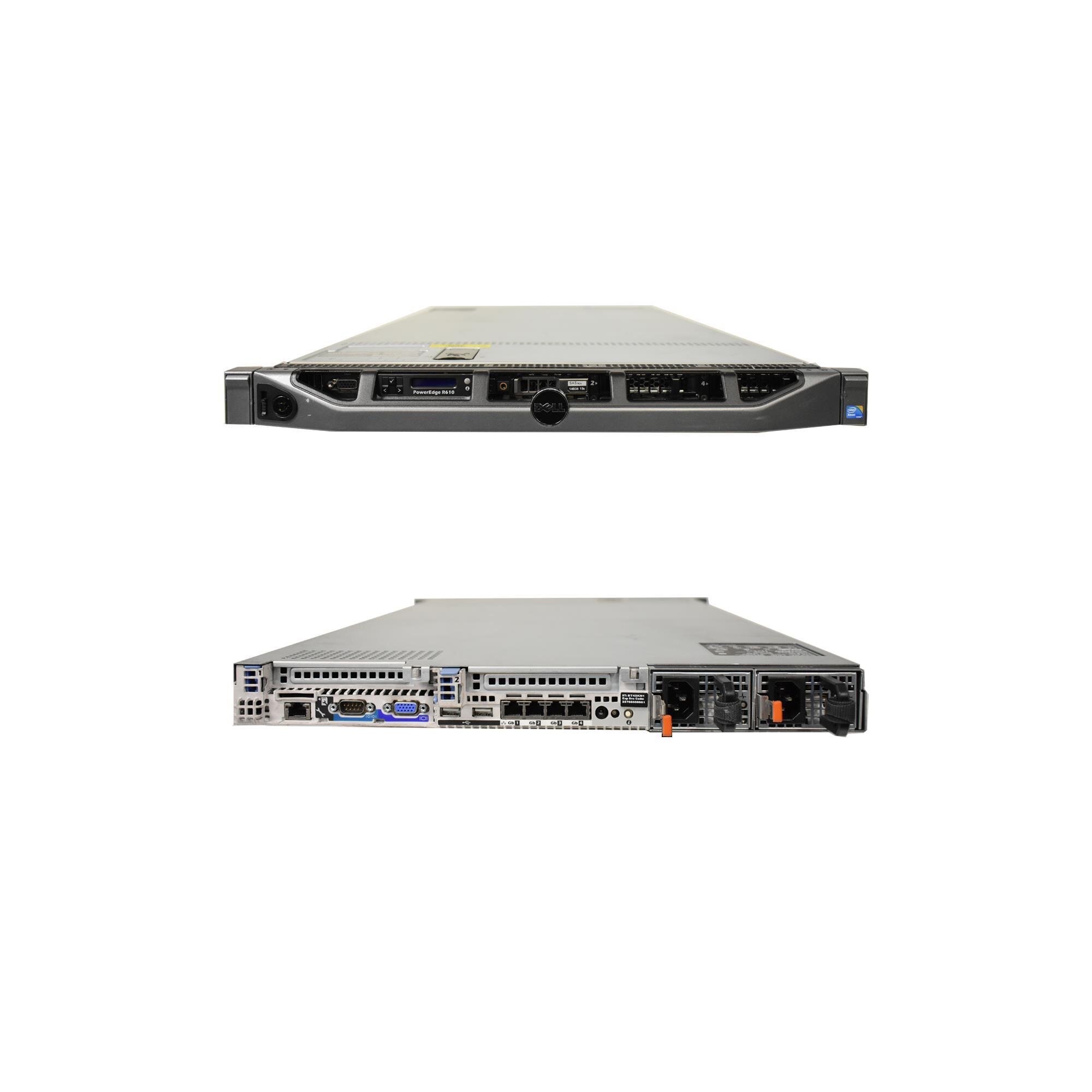 Dell PowerEdge R610 Server 1x X5550 Quad-Core 2,66 GHz 16 BB RAM PER6i ...