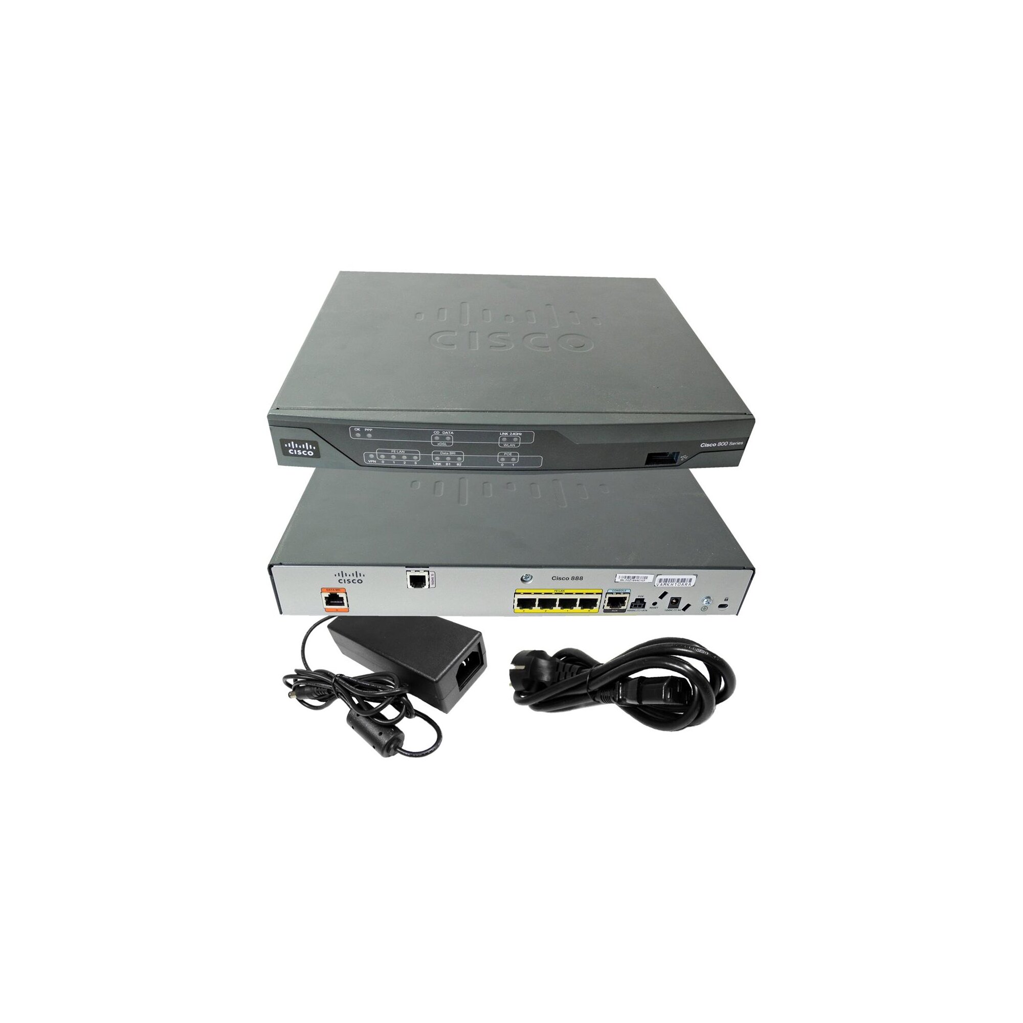 Cisco 888 Integrated Service Router CISCO888-SEC-K9 V01 + Netzteil ...