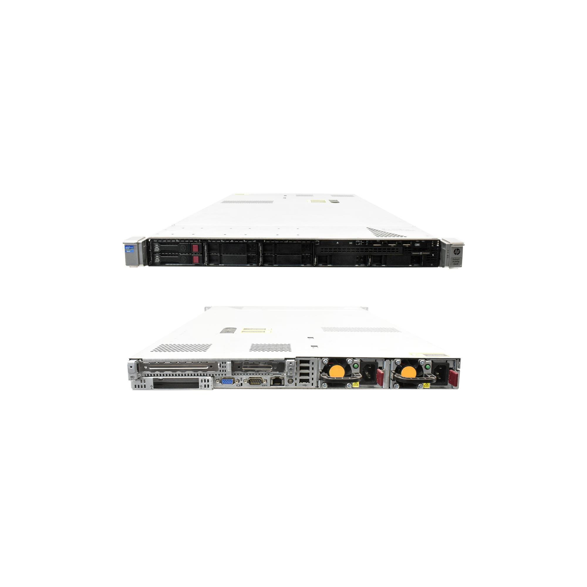 HP ProLiant DL360p G8 8 Core 2 x E5-2690 2.90GHz 32 GB RAM 1x 1,2 TB 2 ...