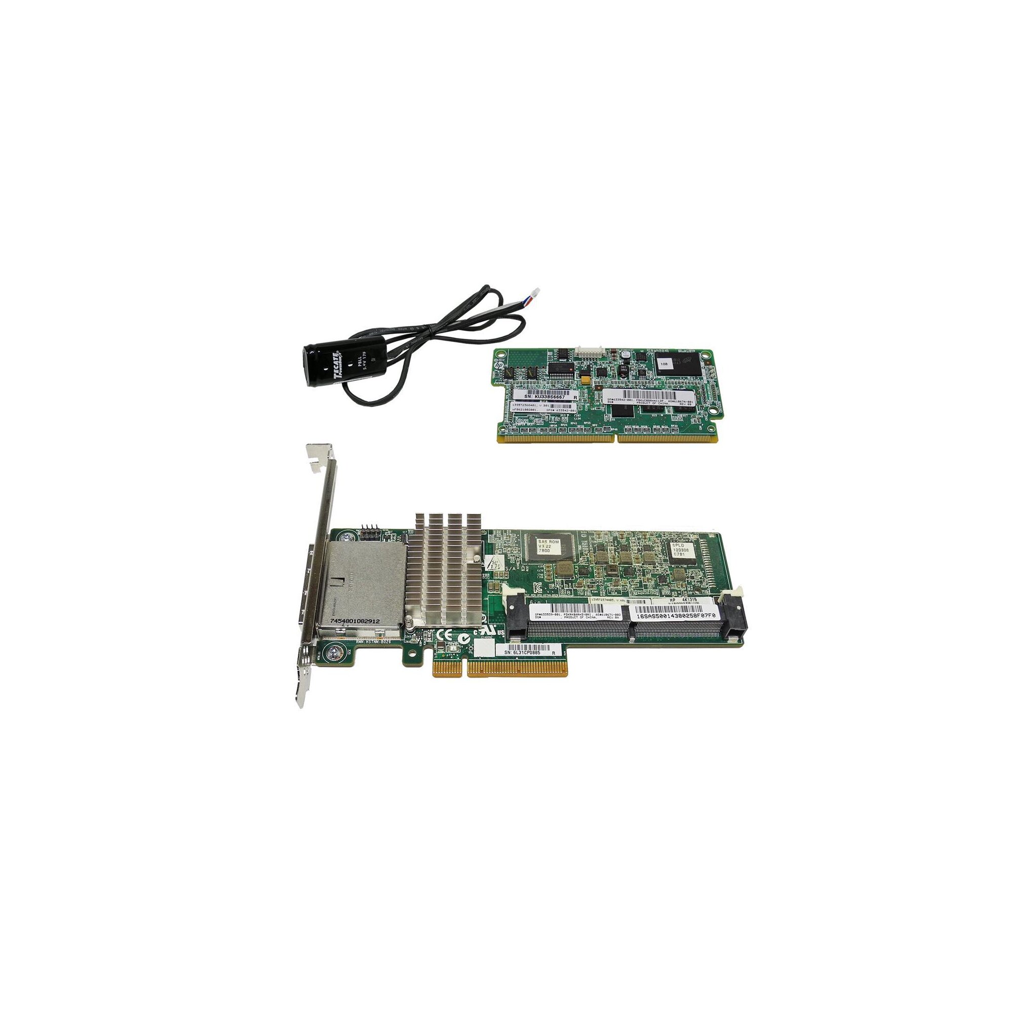 HP Smart Array P421 6Gb SAS RAID Controller 1GB FBWC +BBU 610671-002 ...