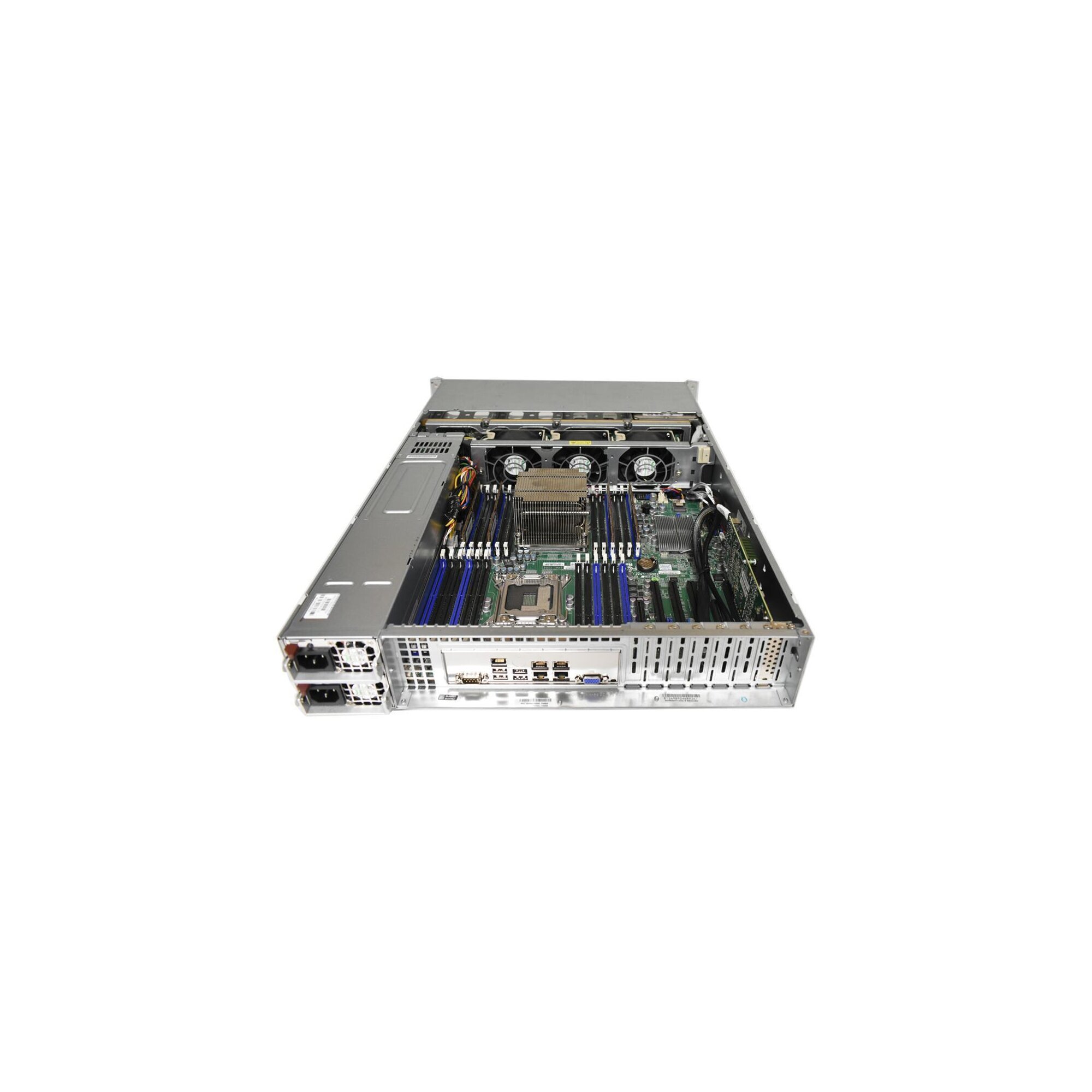 Supermicro CSE-826 2U Server Board X9DRi-LN4F+ Rev. 1.20A Xeon E5-2620 ...