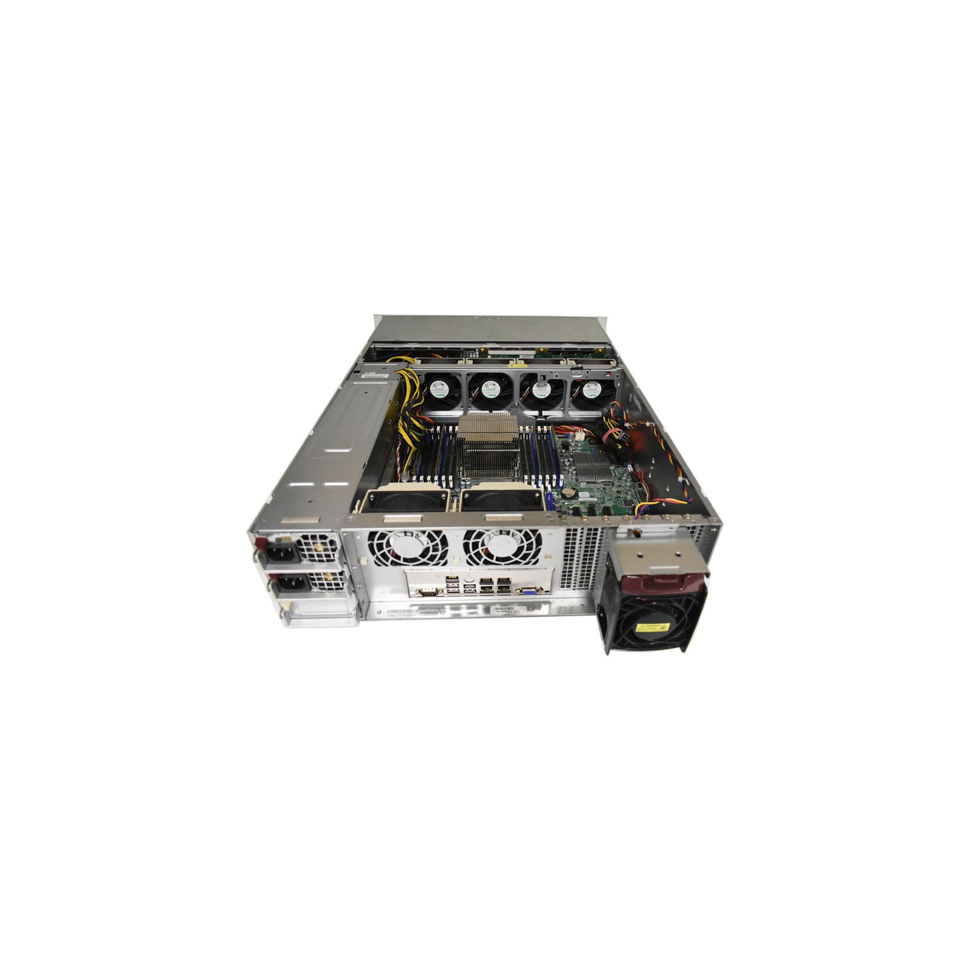 Supermicro CSE-835 3U Server Board X9DRi-LN4F+ Rev. 1.20A Xeon E5-2620 ...