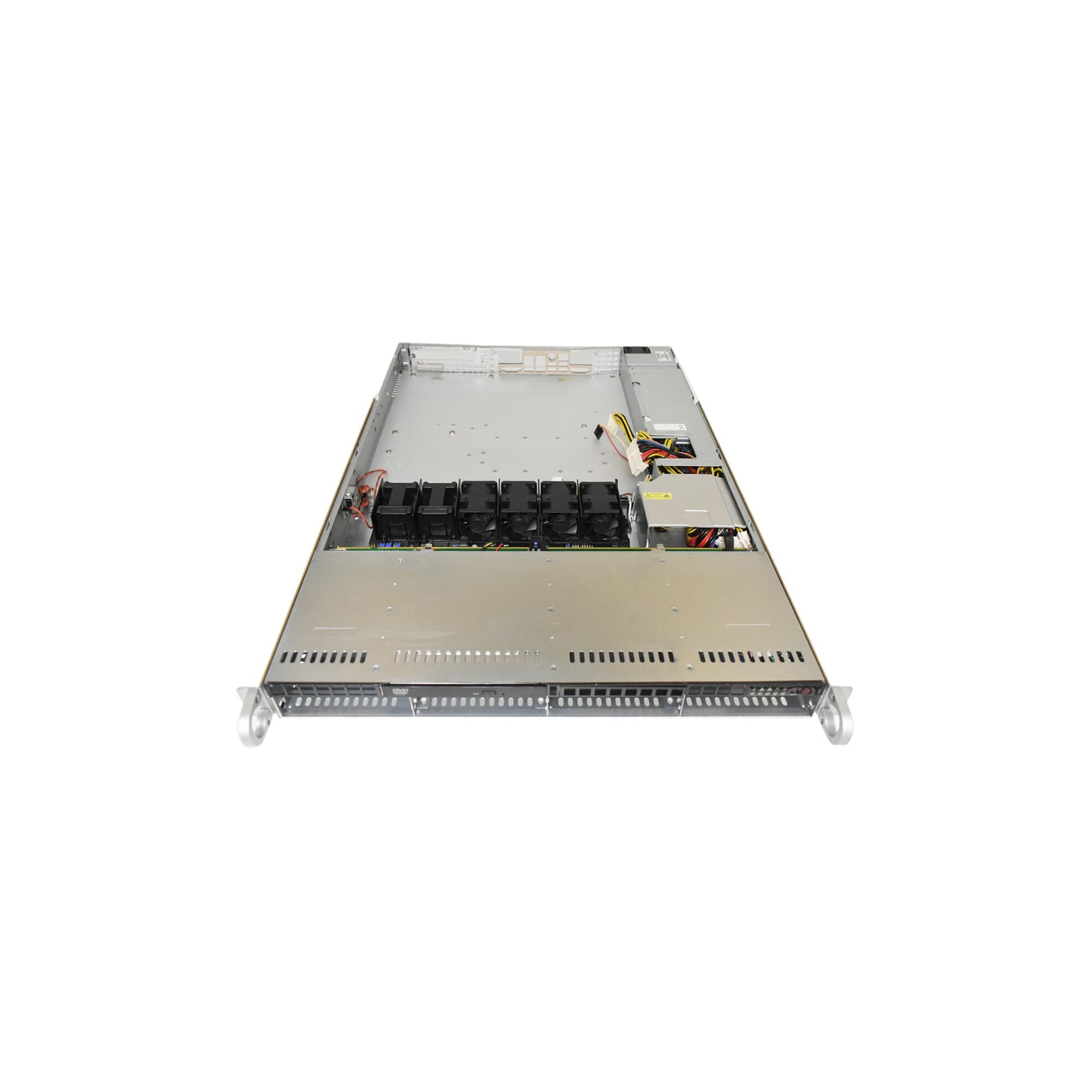 Supermicro Chassis CSE-815 1U Rack Server 4x Fan Backplane Power Supply ...