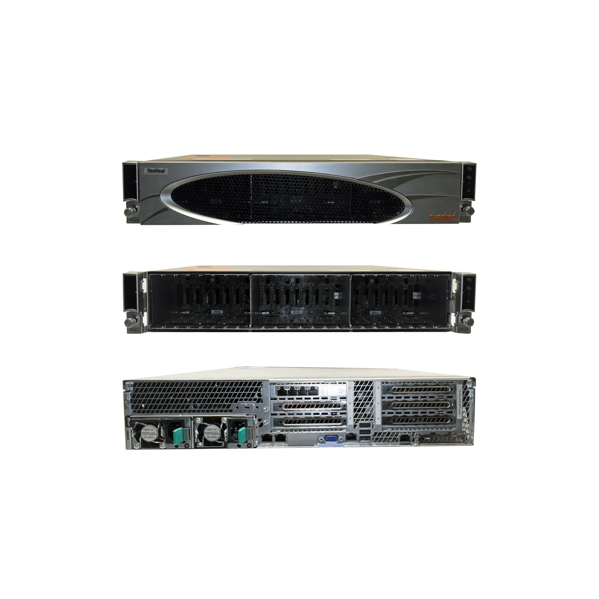 Riverbed CXA-05070-B010 Server 2x Intel E5-2630 2.6GHz 6C 24GB DDR3 RAM ...