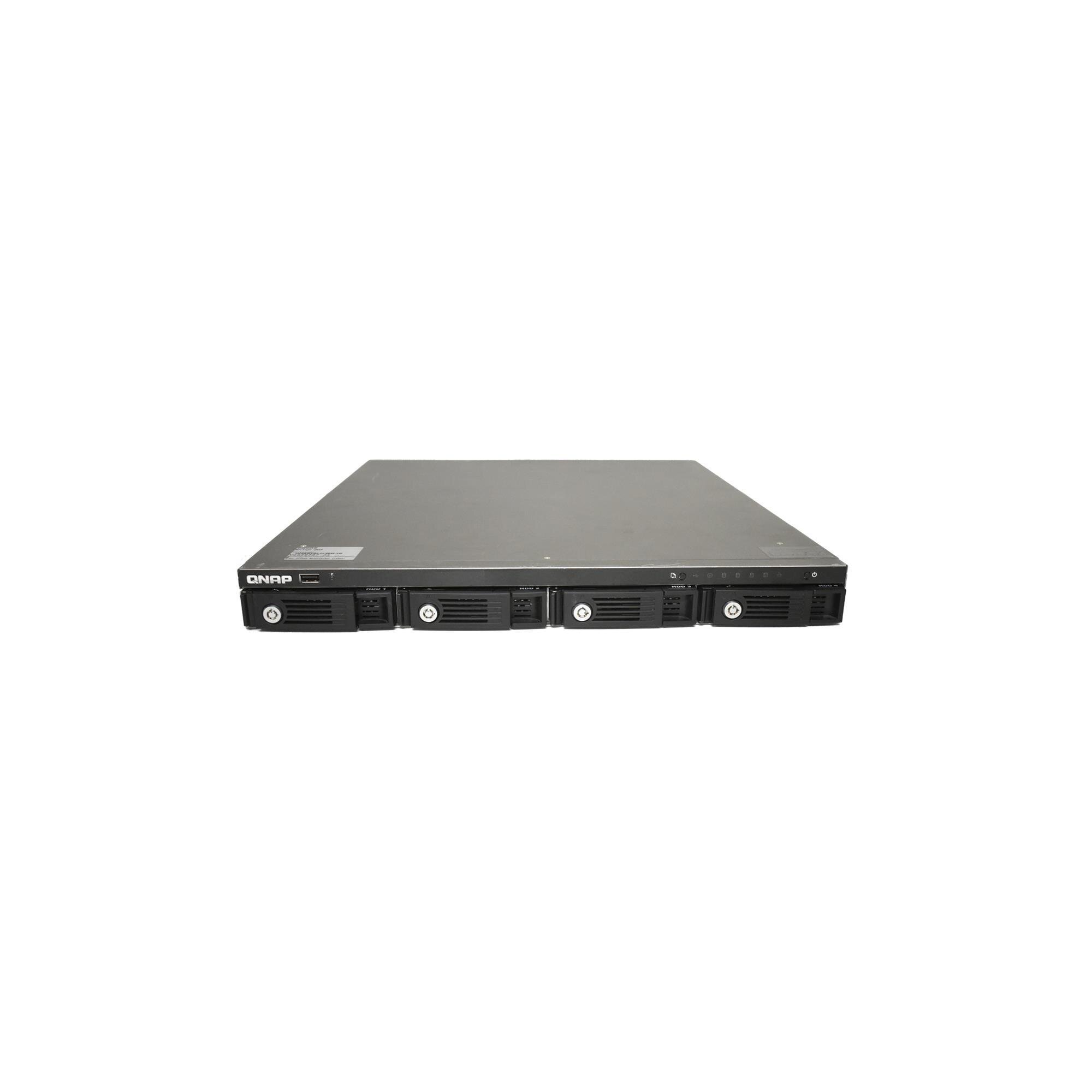 QNAP TS-419U+ NAS Server Marvell 1.2GHz 512MB RAM 4x 2TB 3.5 HDD 4Bay 2x eSATA Port - Piospartslap