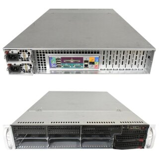 Supermicro CSE-825 2U Server X8DAi Rev 2.01 X5690 6C 3.46GHz 16GB RAM ...