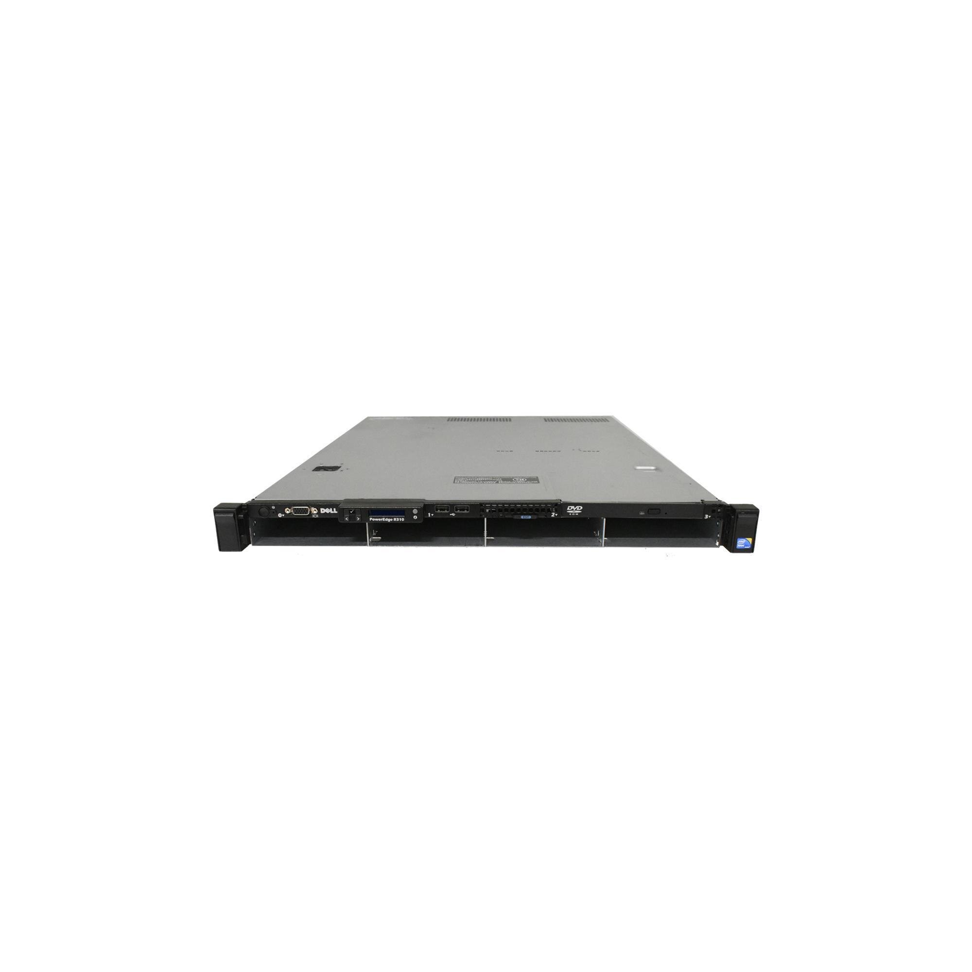 Dell PowerEdge R310 Server L3426 QC 1.86GHz 8GB RAM 4x 3.5Zoll Bay Perc ...