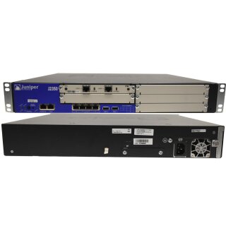 JUNIPER J2350 J-series Services Router + JX-2E1-RJ48-S Dual-port E1 PIM ...