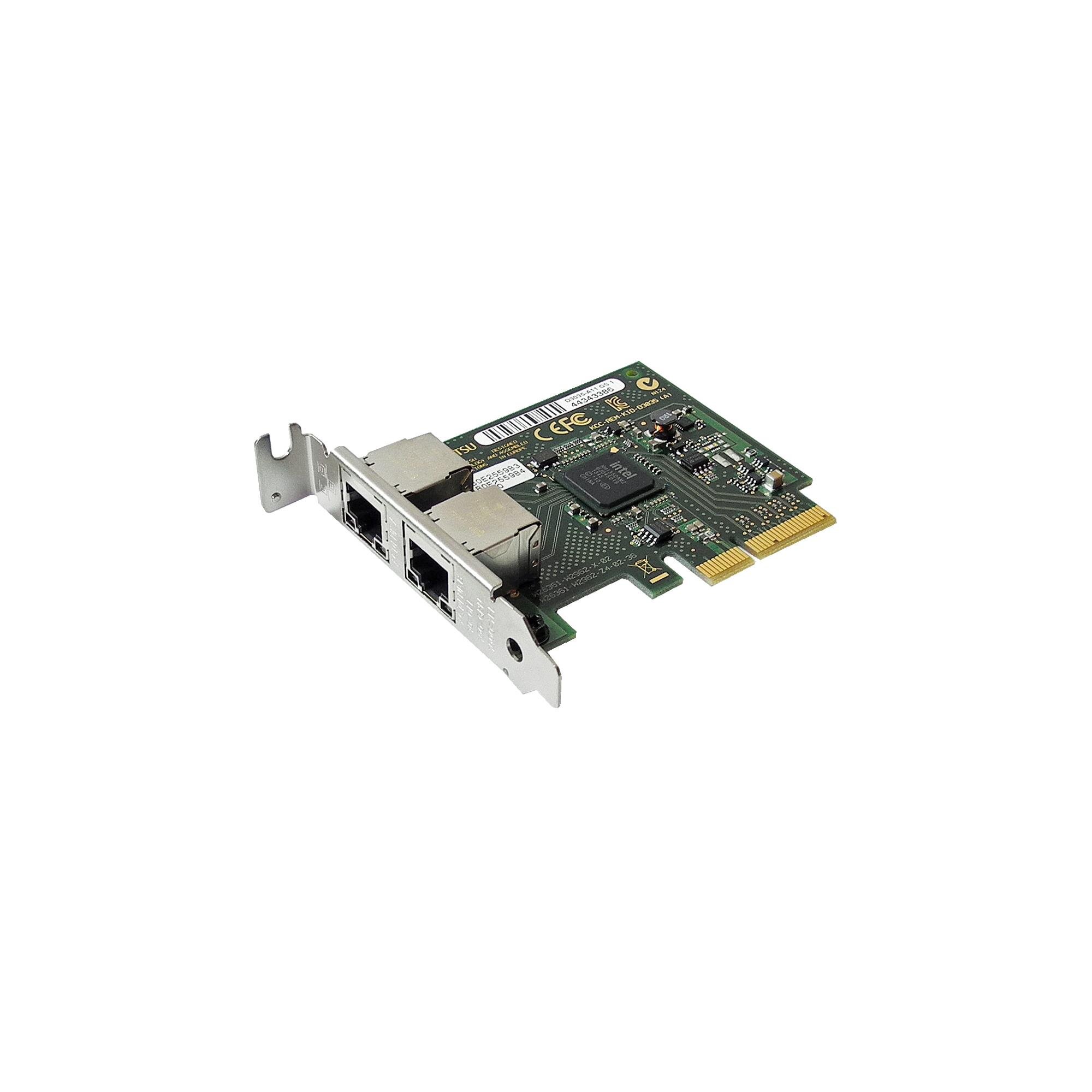 Fujitsu Primergy D3035-A11 GS1 Dual-Port PCIe x4 Gbit Ethernet ...