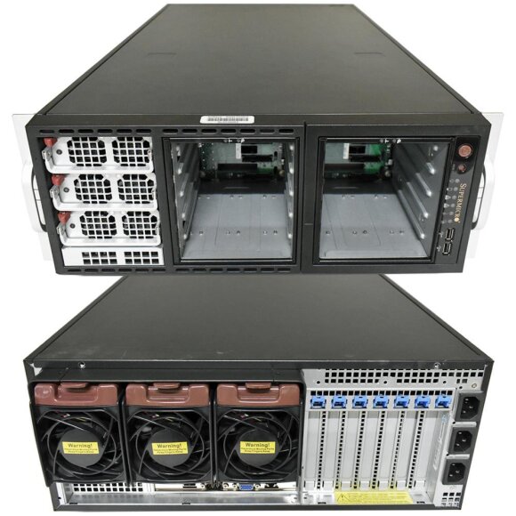 Supermicro CSE-813M 1U Rack Server X9SRE E5-2637 V2 3.5 Ghz 16GB RAM 3 ...