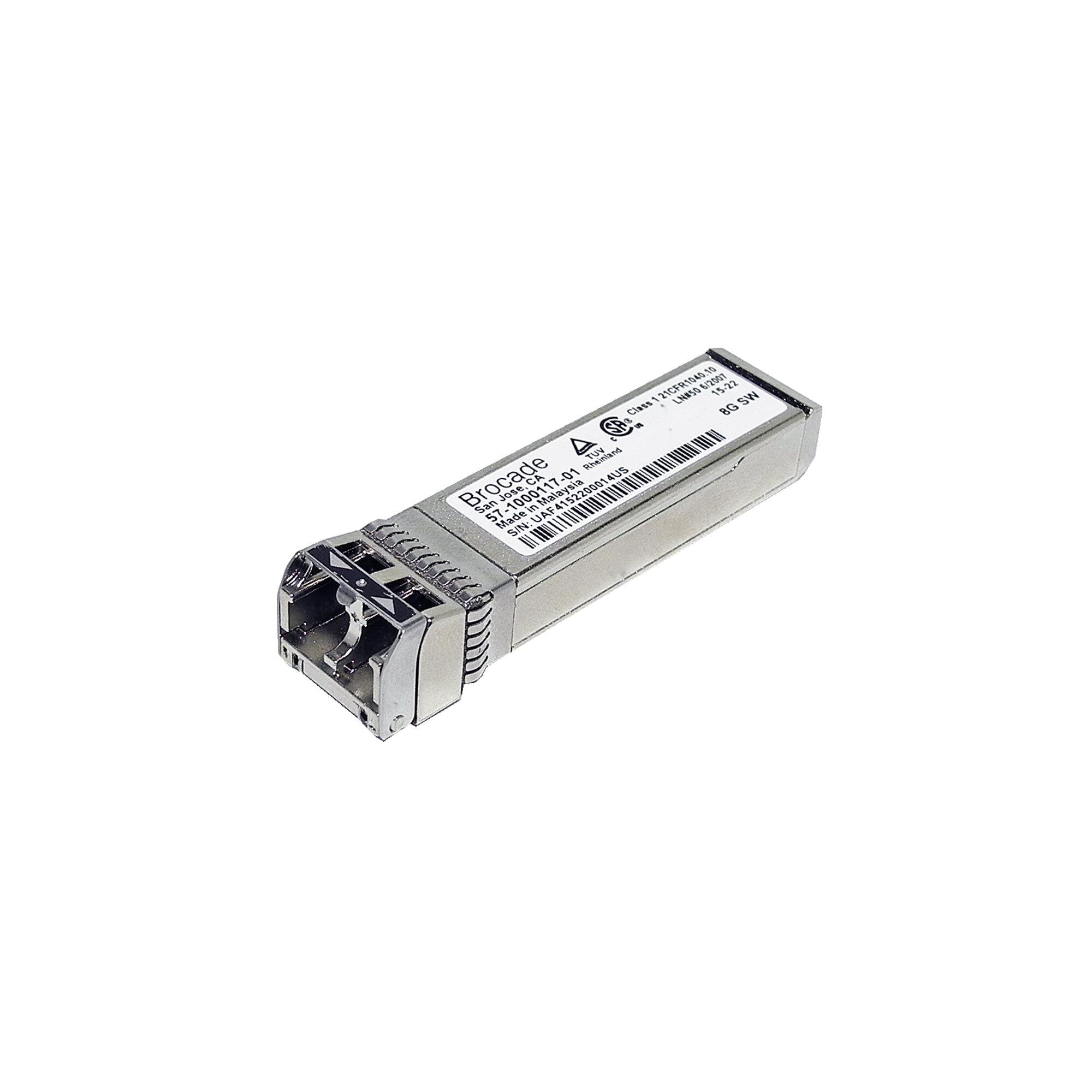 Brocade SFP+ 8GB SW mini GBIC Transceiver Module 57-1000117-01 ...