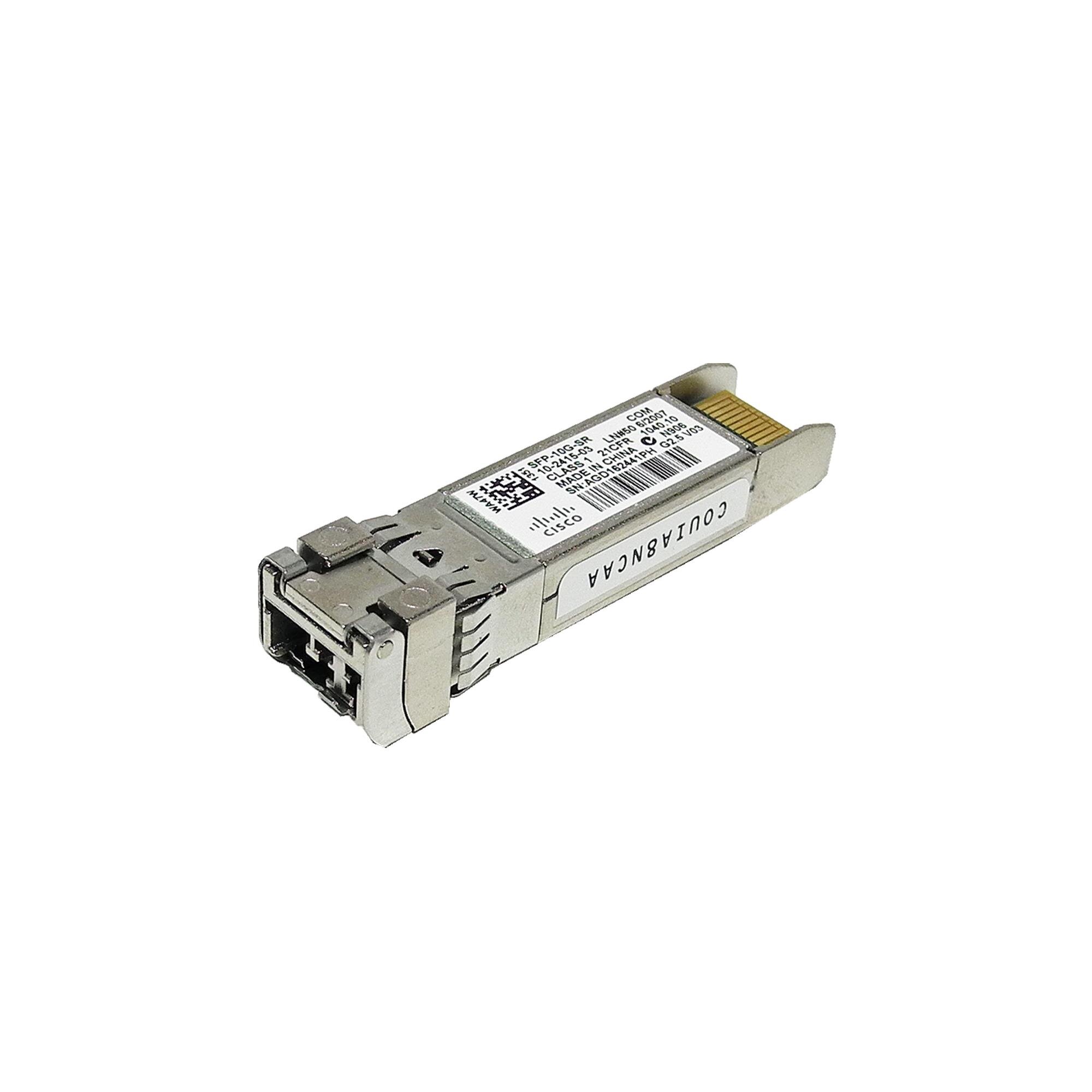 Cisco SFP-10G-SR 10-2415-03 COUIA8NCAA 10G SFP+ 850nm 300m LC Duplex ...