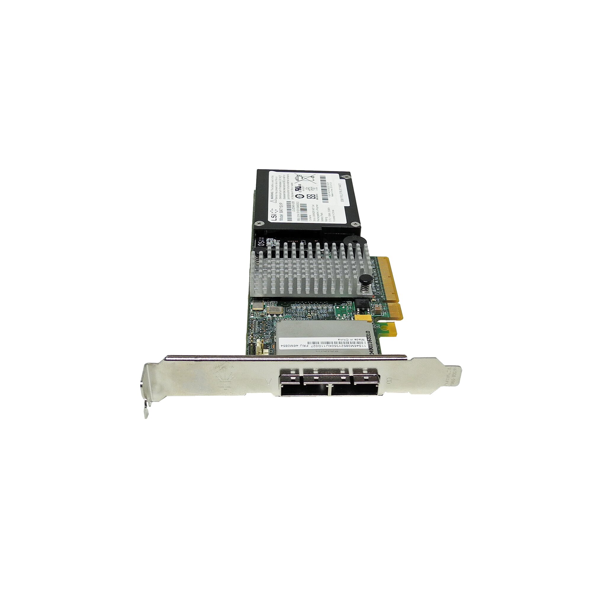 IBM ServeRAID M5025 6 Gb/s 512MB Cache RAID Controller 46C8931 46M0854 + BBU - Piospartslap