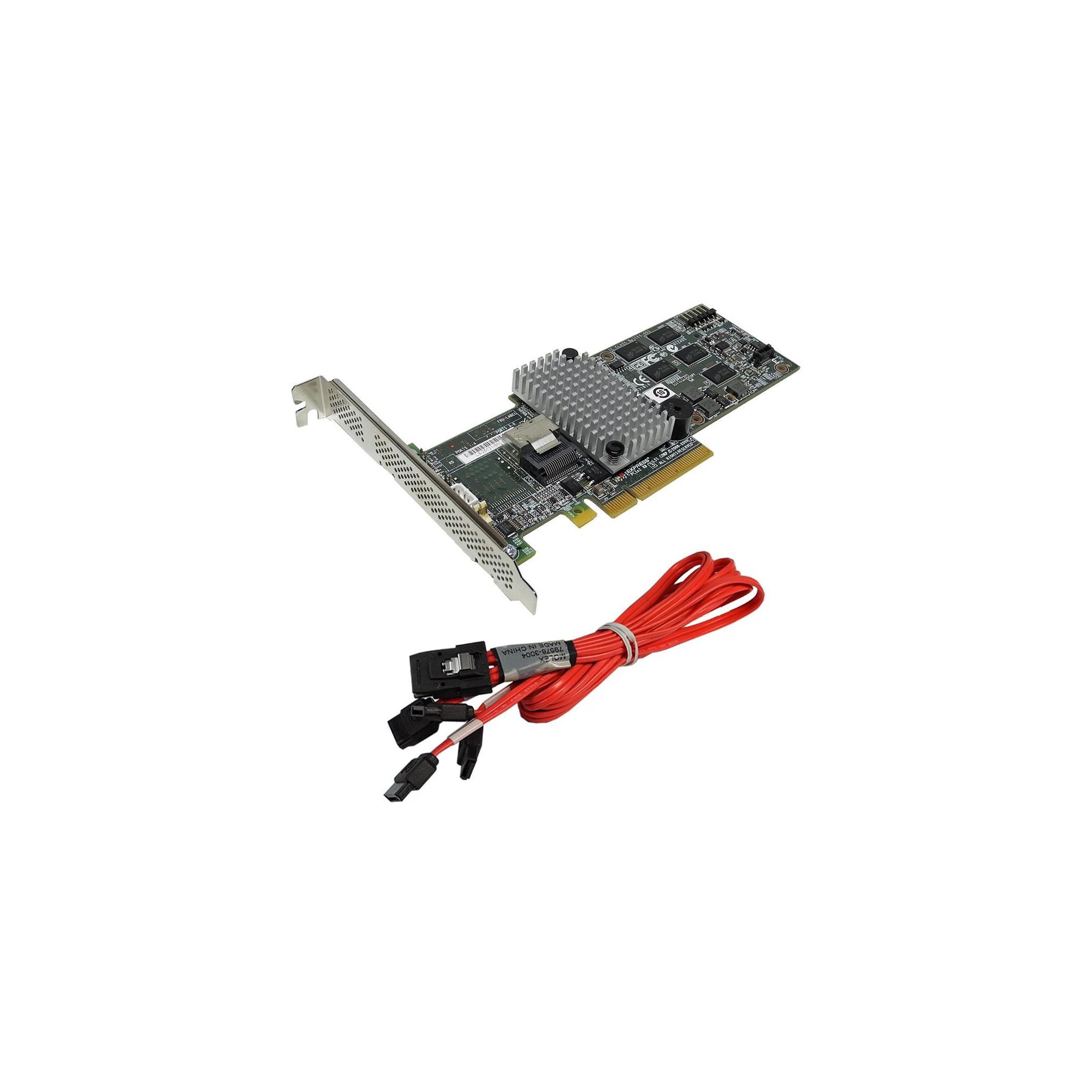 LSI MegaRAID 9260-4i 6Gb/s PCIe x8 SAS/SATA RAID Controller PN L3-25121 ...