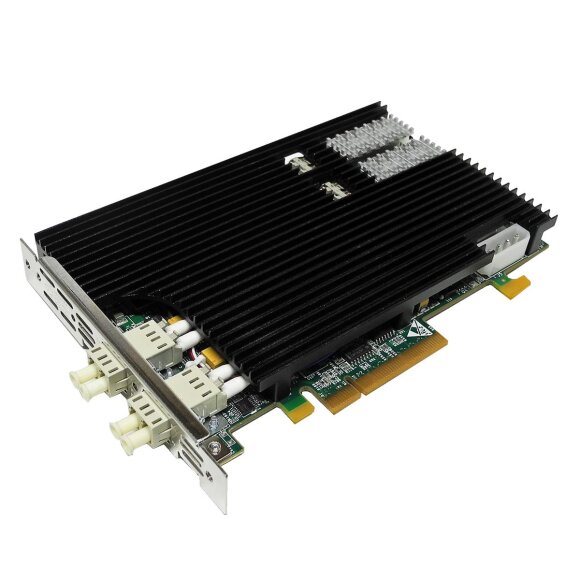 Riverbed Dual-Port Fibre Channel 10Gb PCIe x8 MMF Network Card PN 410 ...