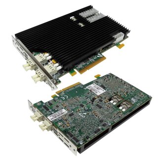 Riverbed Dual-Port Fibre Channel 10Gb PCIe x8 MMF Network Card PN 410 ...