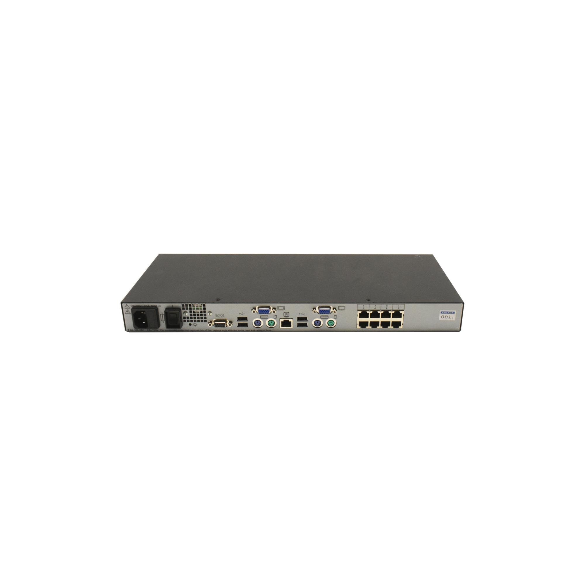 HP KVM Server Console Switch AF616A 8Port - Piospartslap HP KVM Server Console Switch AF616A 8Port - Piospartslap