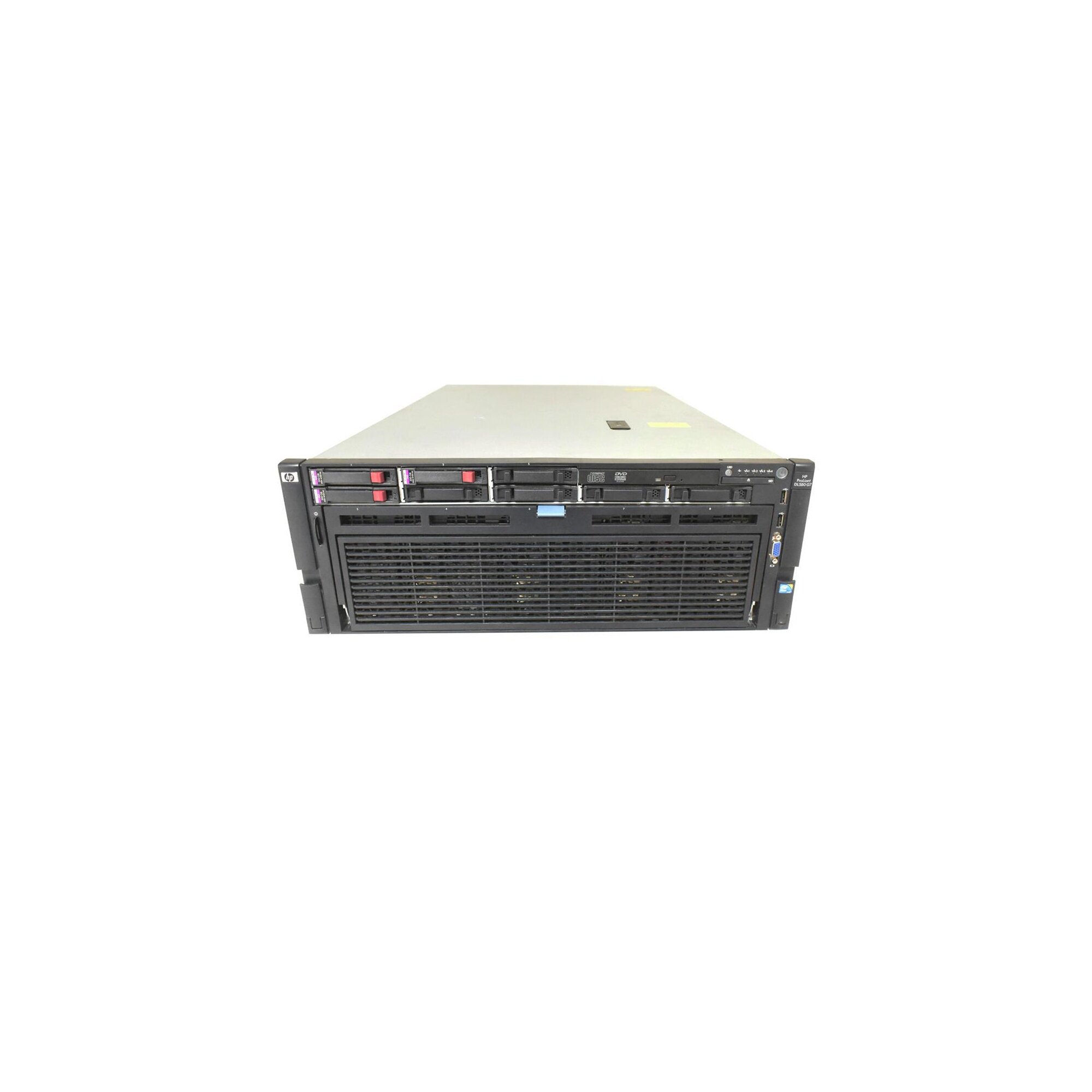 HP ProLiant DL580 G7 4x E7-4807 6C 1.86 GHz 128GB PC3 RAM 3x 300GB SAS ...