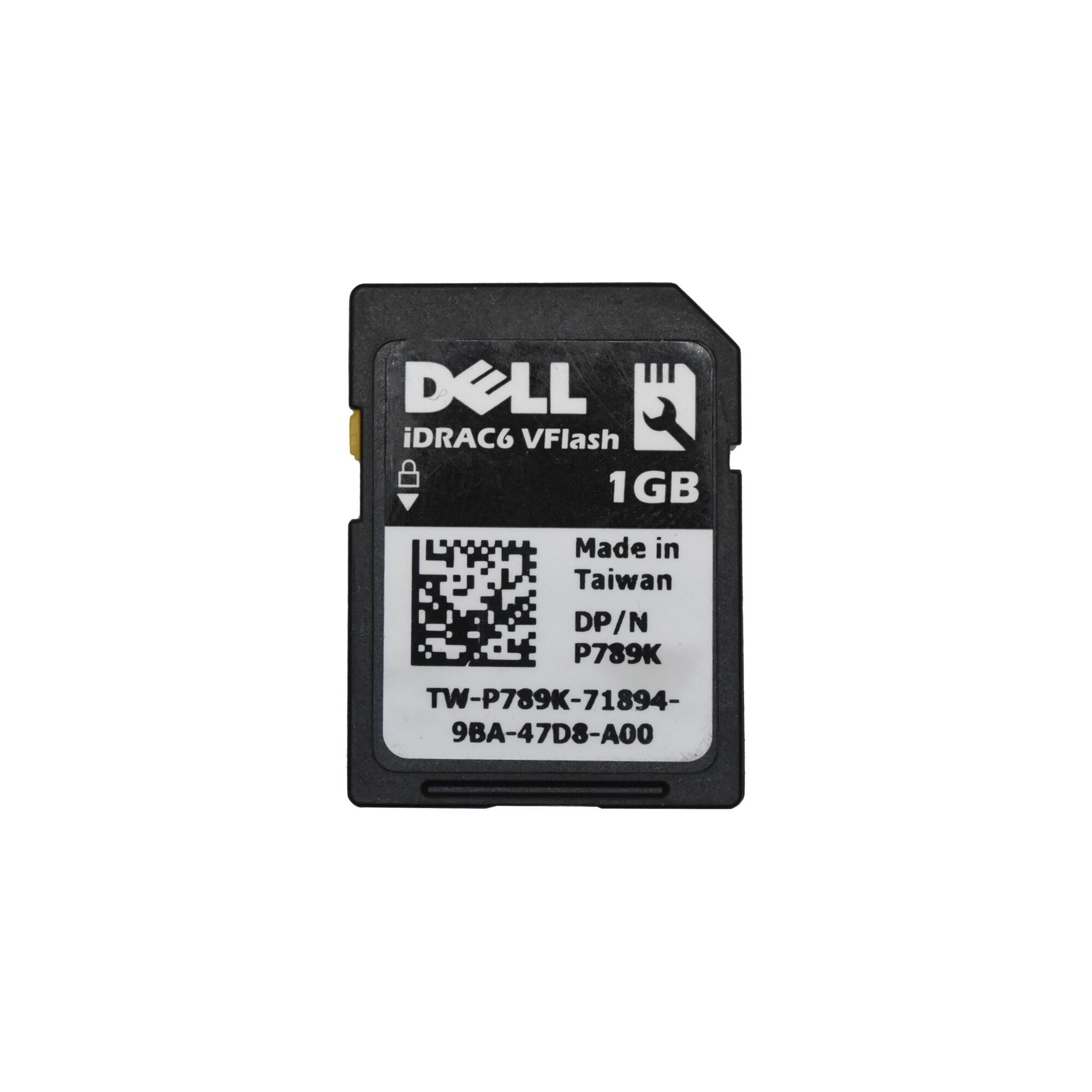 Dell iDRAC6 VFlash 1GB SD Card for Dell PowerEdge DP/N P789K - Piospartslap
