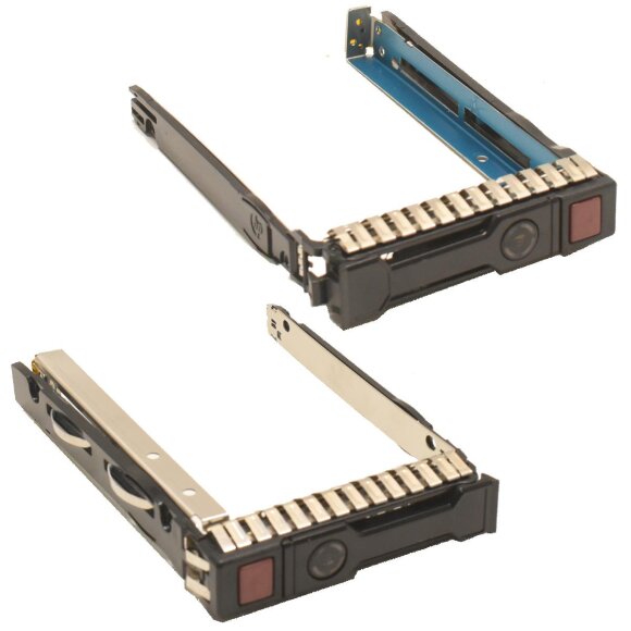 HP HDD SATA SAS Caddy Rahmen 2.5 Zoll HP 651687-001 G8 G9 BL420 BL460 ...