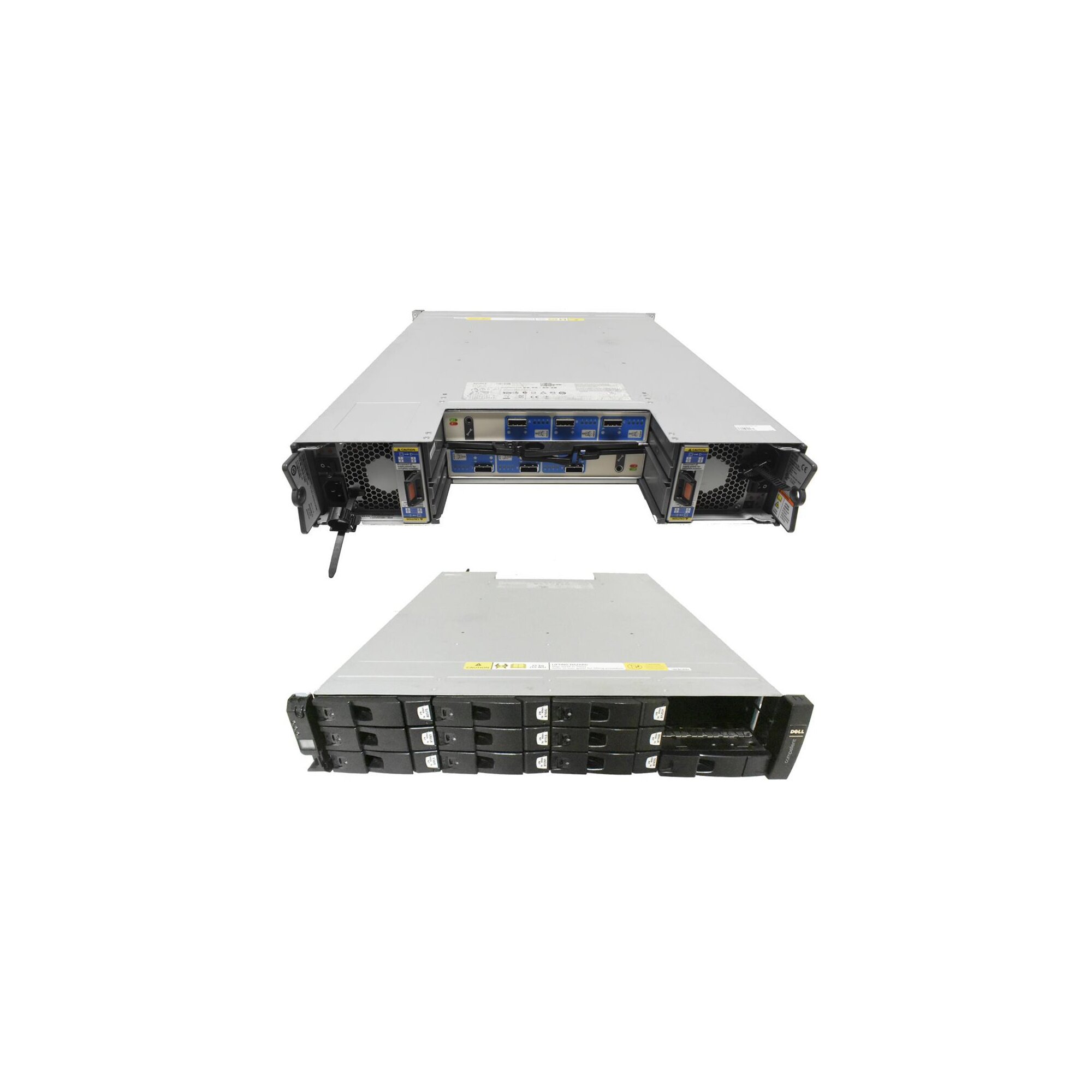 Dell XYRATEX Compellent Enclosure HB-1235 2U 18TB 2x Controller HB-SBB2 ...