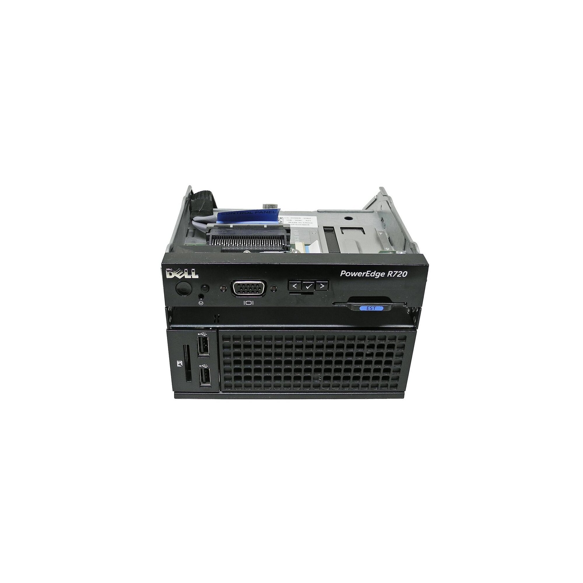 DELL PowerEdge R720 Control Panel Assembly 0X30KR + Kabel 0XN43P 0W3YVN ...