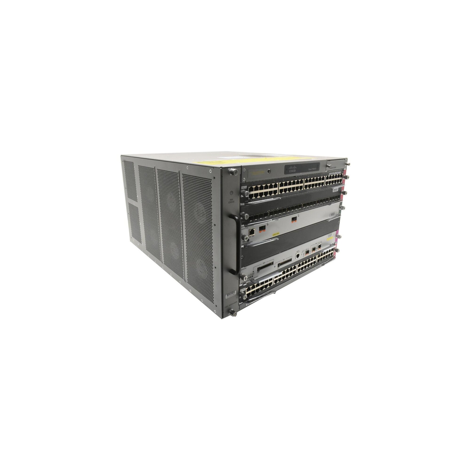 Cisco 7606-S Router Chassis 7U WS-X6748-GE-TX WS-X6724-SFP 7600-ES+ ...