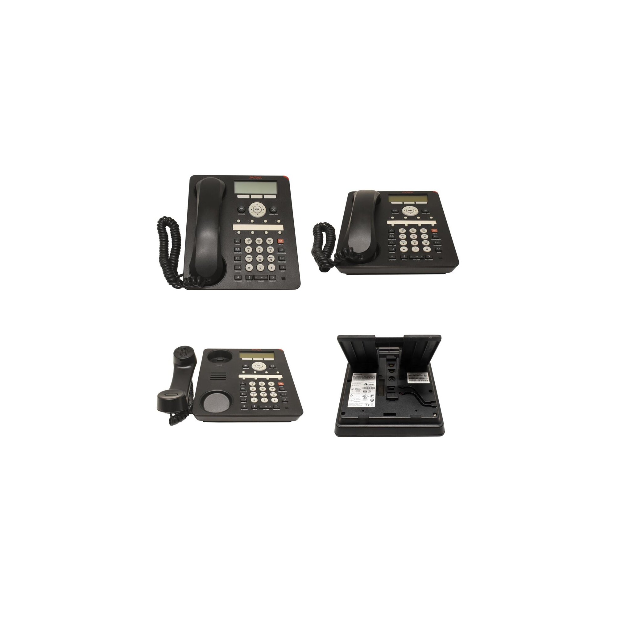Avaya 1608-I IP Deskphone 700458532 mit Fuß - Piospartslap Avaya 1608-I IP Deskphone 700458532 mit Fuß - Piospartslap